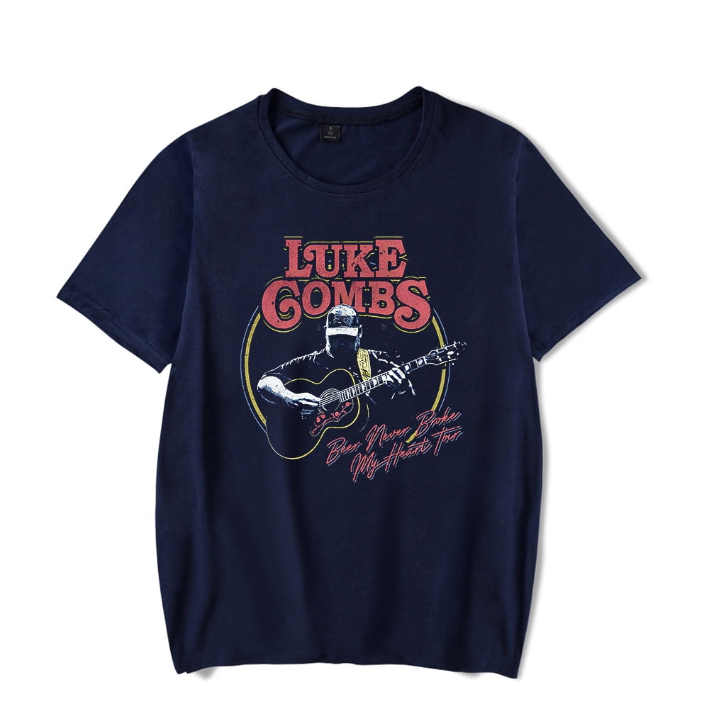 Luke Combs Beer Never Broke My Heart Tour T Shirt Men Women Streetwear