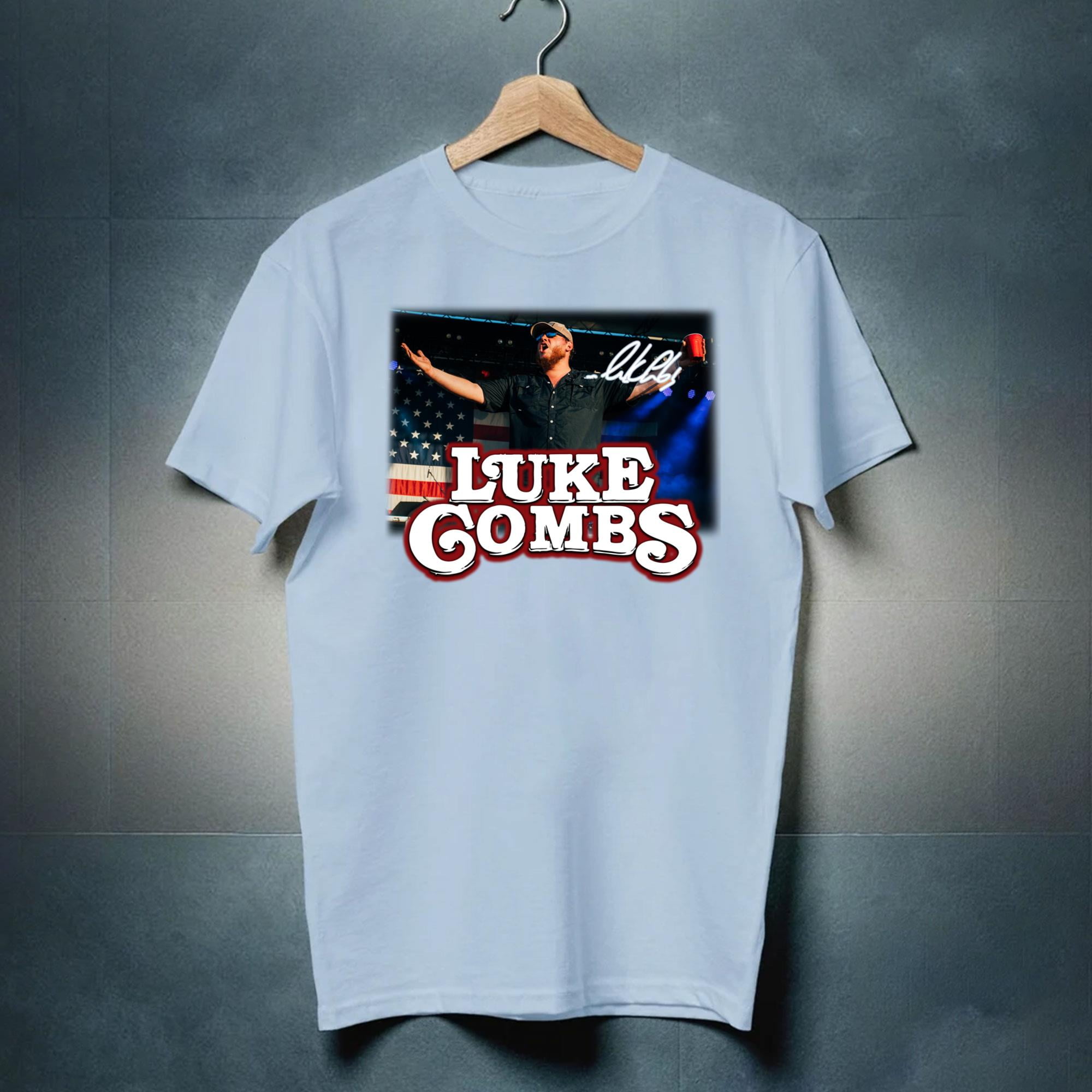 Luke Combs Concert T-Shirt - Country Music Superstar Merchandise Unisex ...