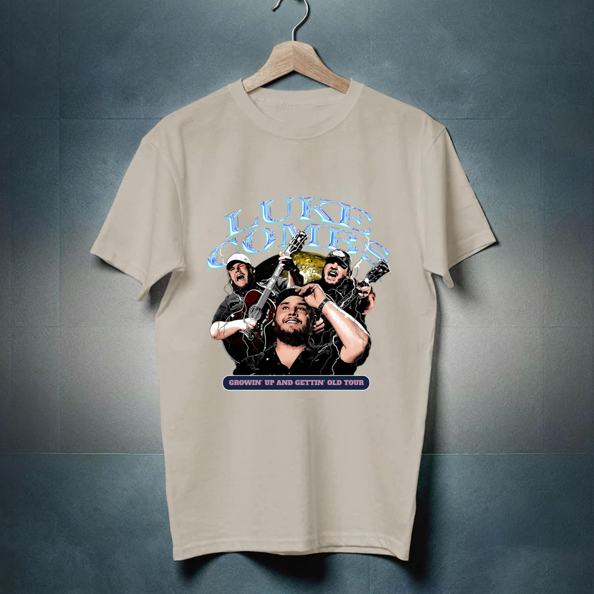 Luke Combs Concert Tee, 2024 Tour Luke Combs Shirt, Luke Combs 90s ...