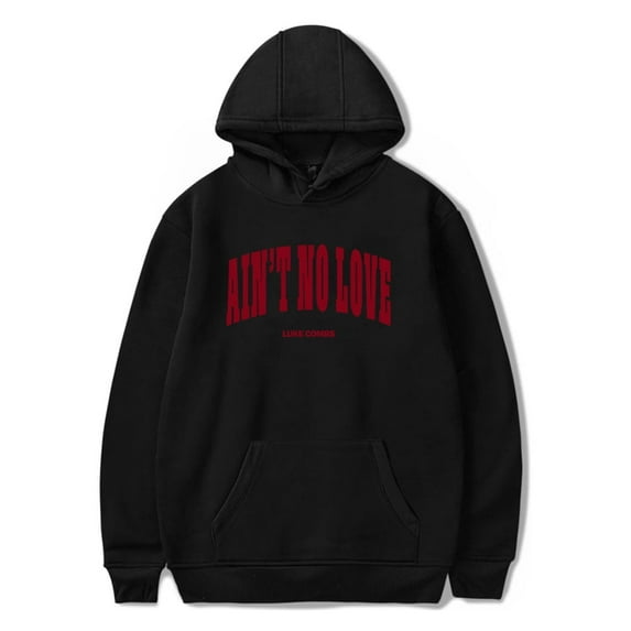 Luke Combs Merch Hoodie - Ain't No Love Country Music Pullover, Unisex ...