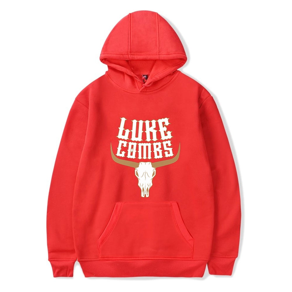 Luke Combs Horn Hoodie Unisex Hooded Sweatshirt Long Sleeve Tracksuit ...