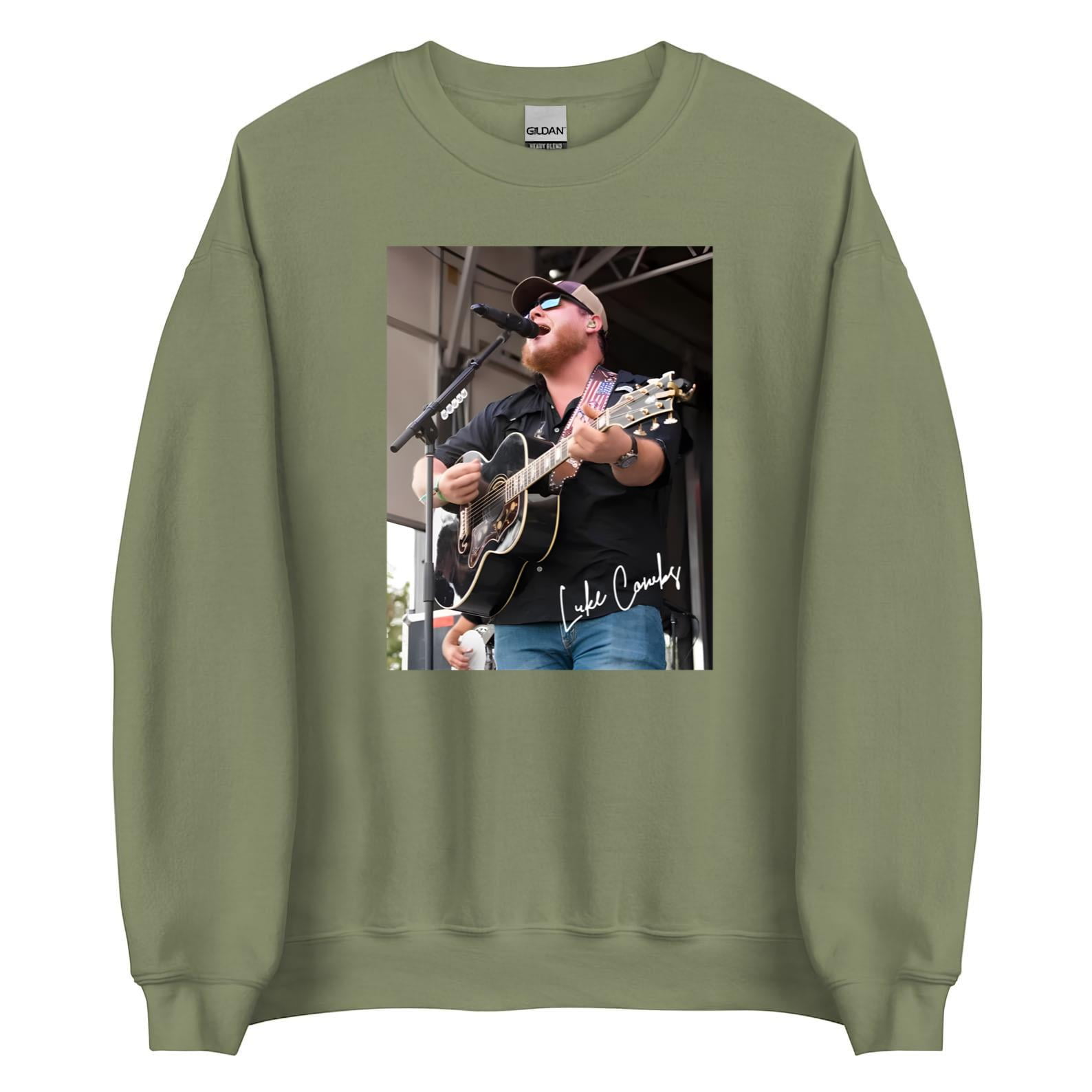Luke Combs Performing With Signature Tee Shirt-TH30775 - Walmart.com