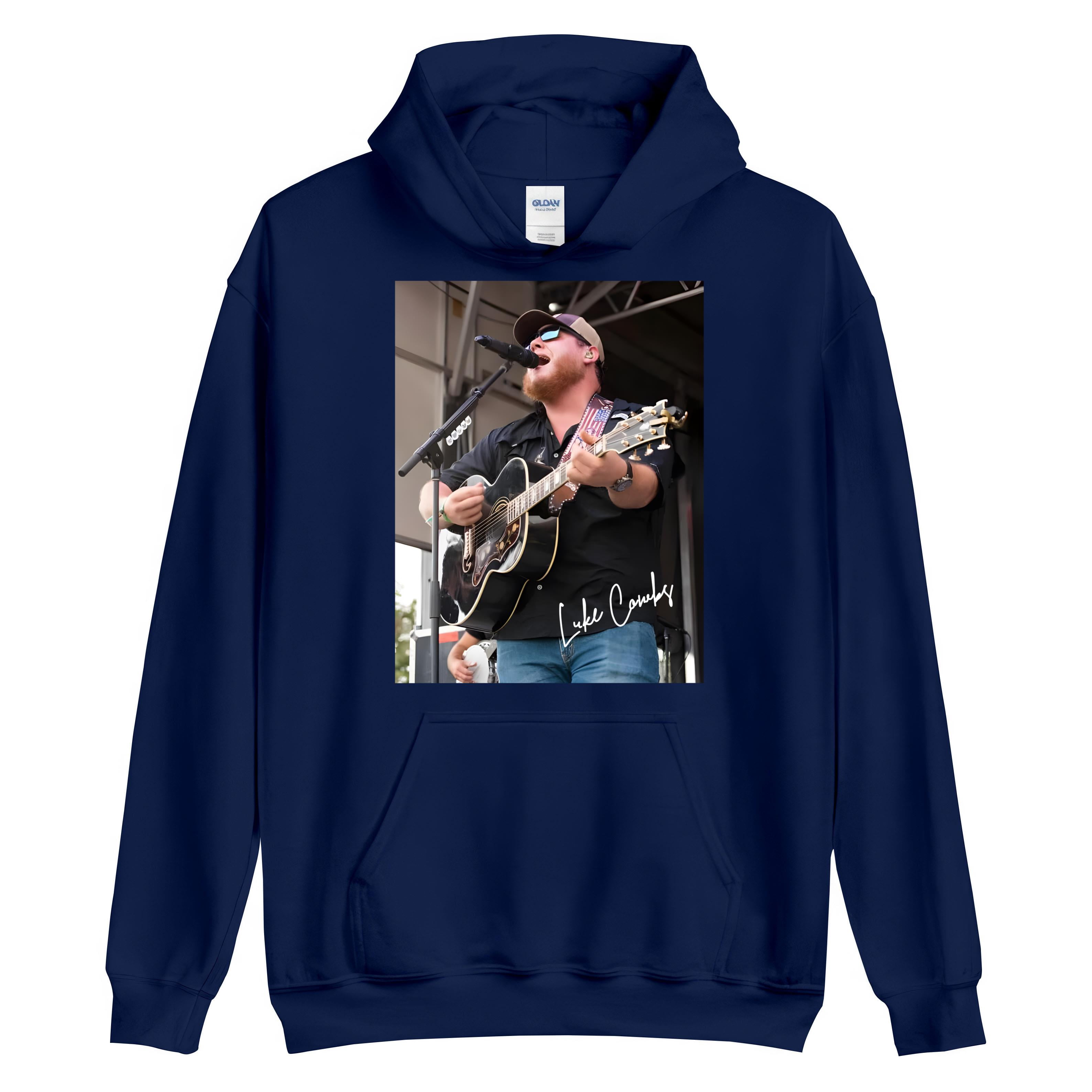 Luke Combs Performing With Signature Tee Shirt-TH30775 - Walmart.com