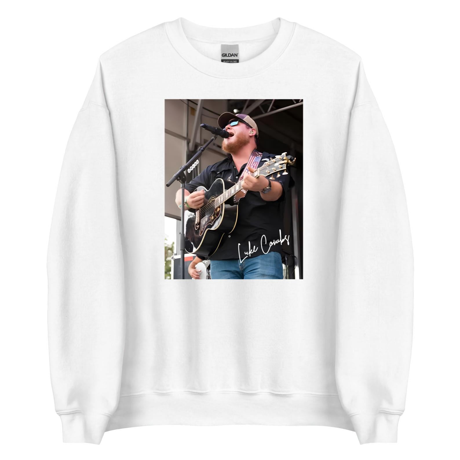 Luke Combs Performing With Signature Tee Shirt-TH30775 - Walmart.com