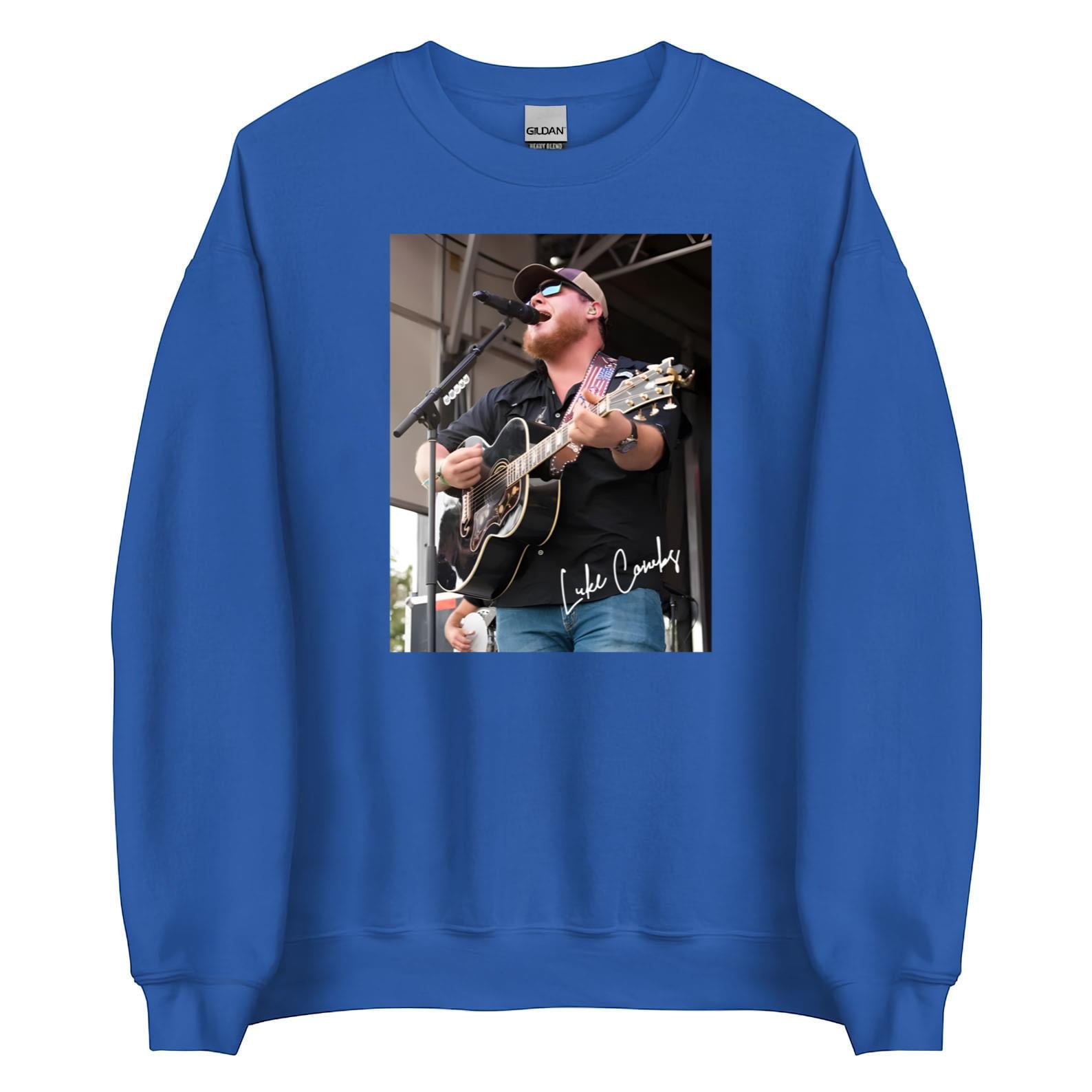 Luke Combs Performing With Signature Tee Shirt-TH30775 - Walmart.com