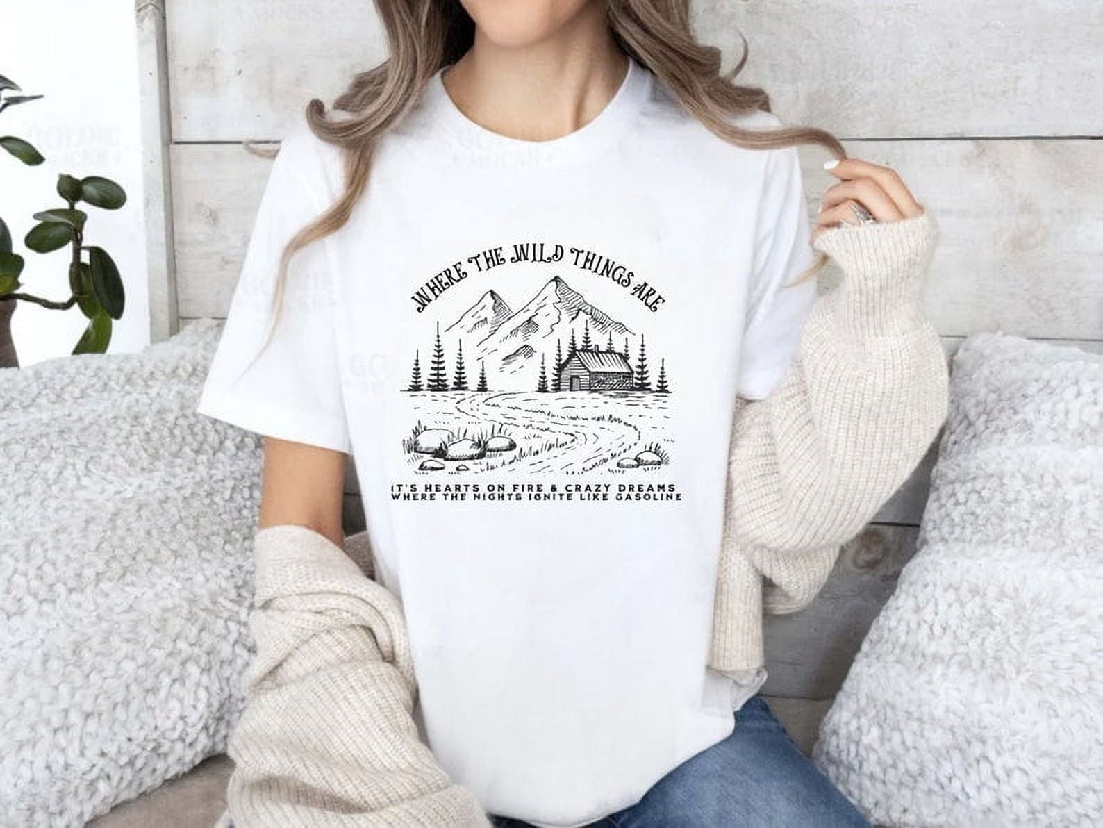 Luke Combs Shirt, Where the Wild Things Are, Country Concert Shirt ...