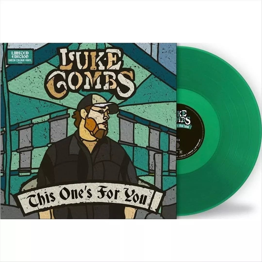 Luke Combs - This One's For You - Limited Edition Green Color Vinyl ...