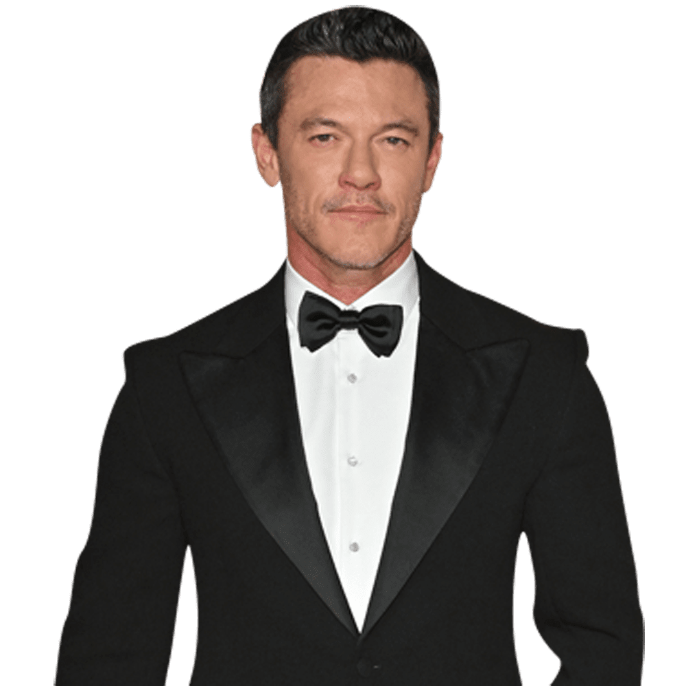 Luke Evans (Bow Tie) Half Body Buddy Cutout - Walmart.com
