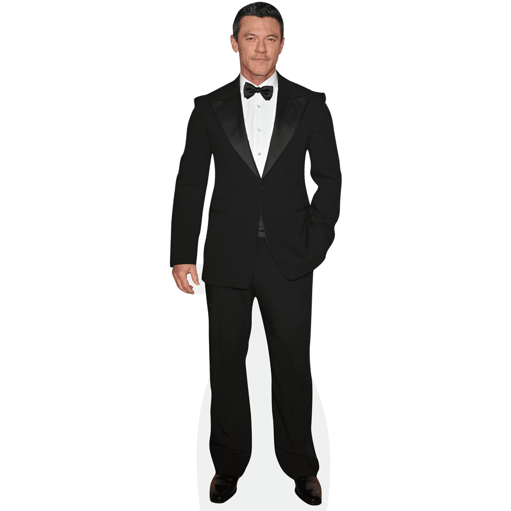 Luke Evans (Bow Tie) Mini Size Cutout. Standee. - Walmart.com