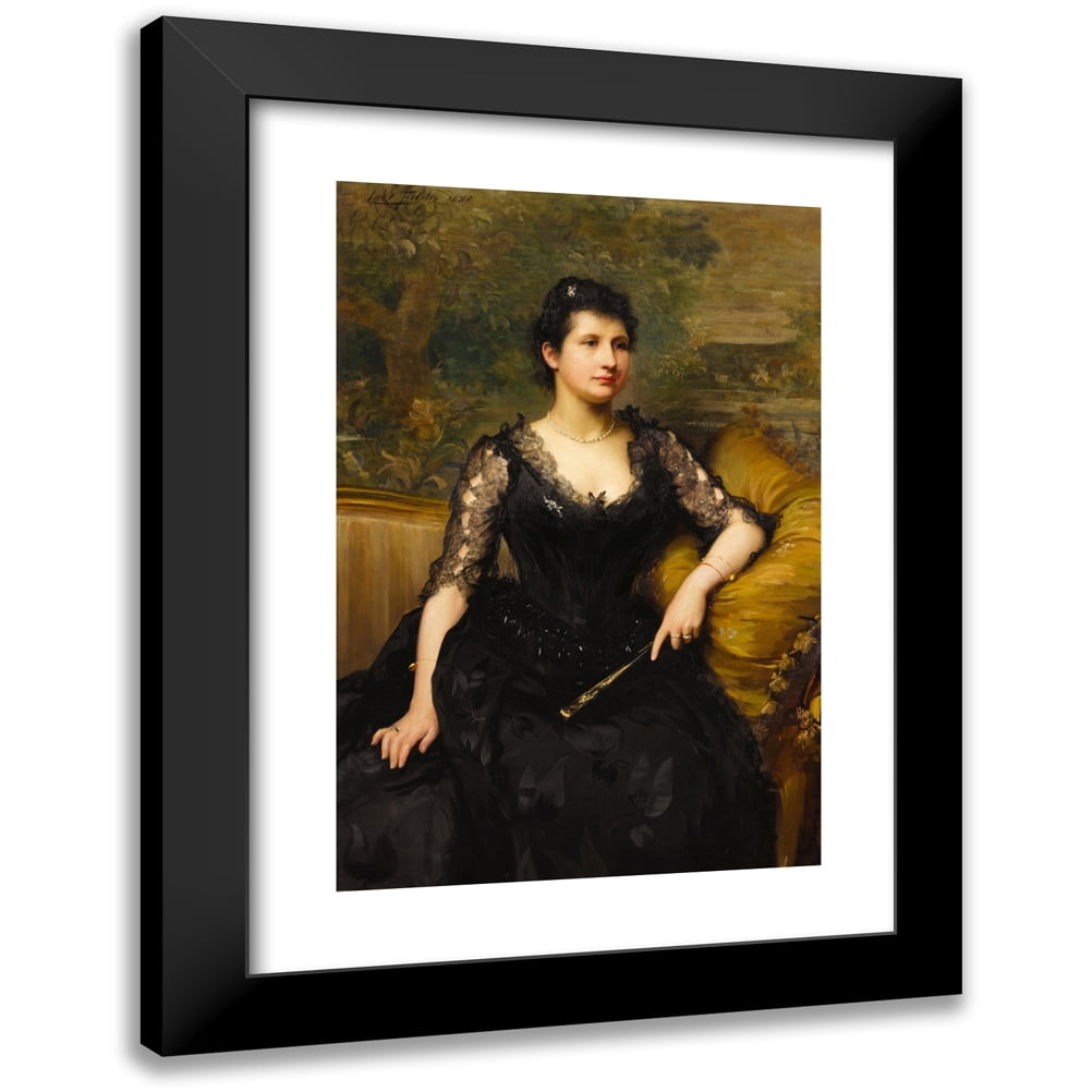 Luke Fildes 11x14 Black Modern Framed Museum Art Print Titled - Mrs ...