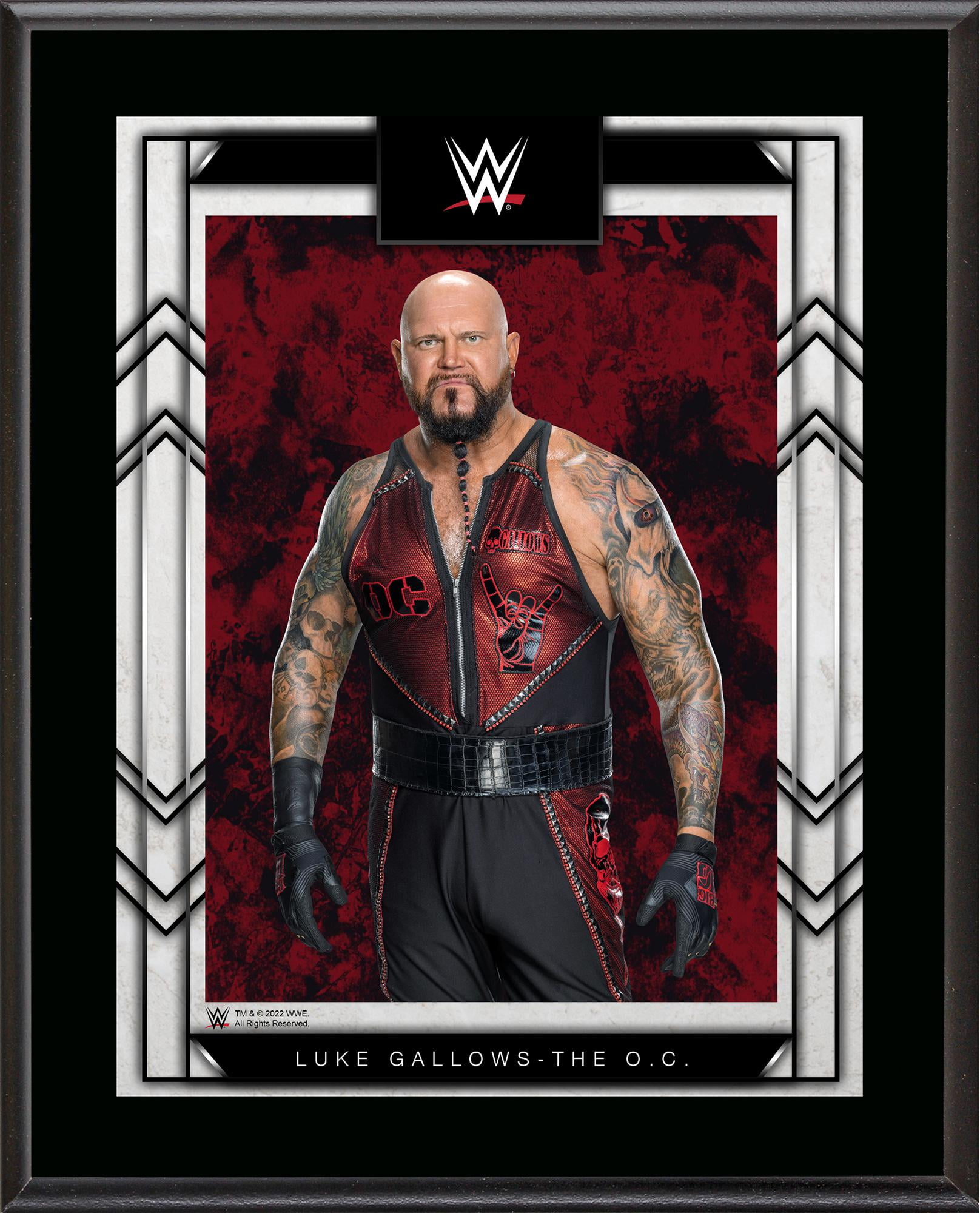 Luke Gallows WWE 10.5" x 13" Sublimated Plaque - Walmart.com
