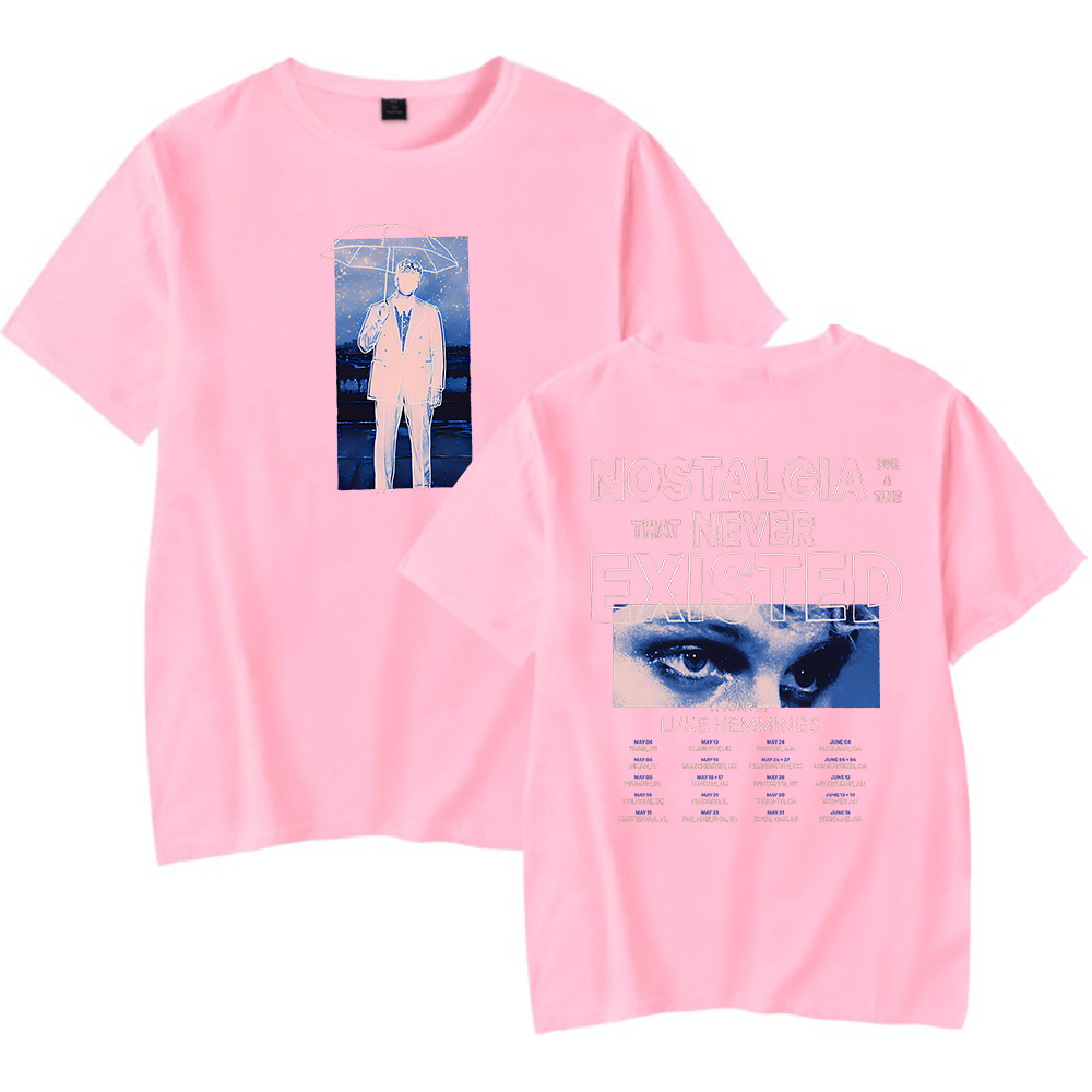 Luke Hemmings Merch Nostalgia For A Time That Never Existed T shirt ...