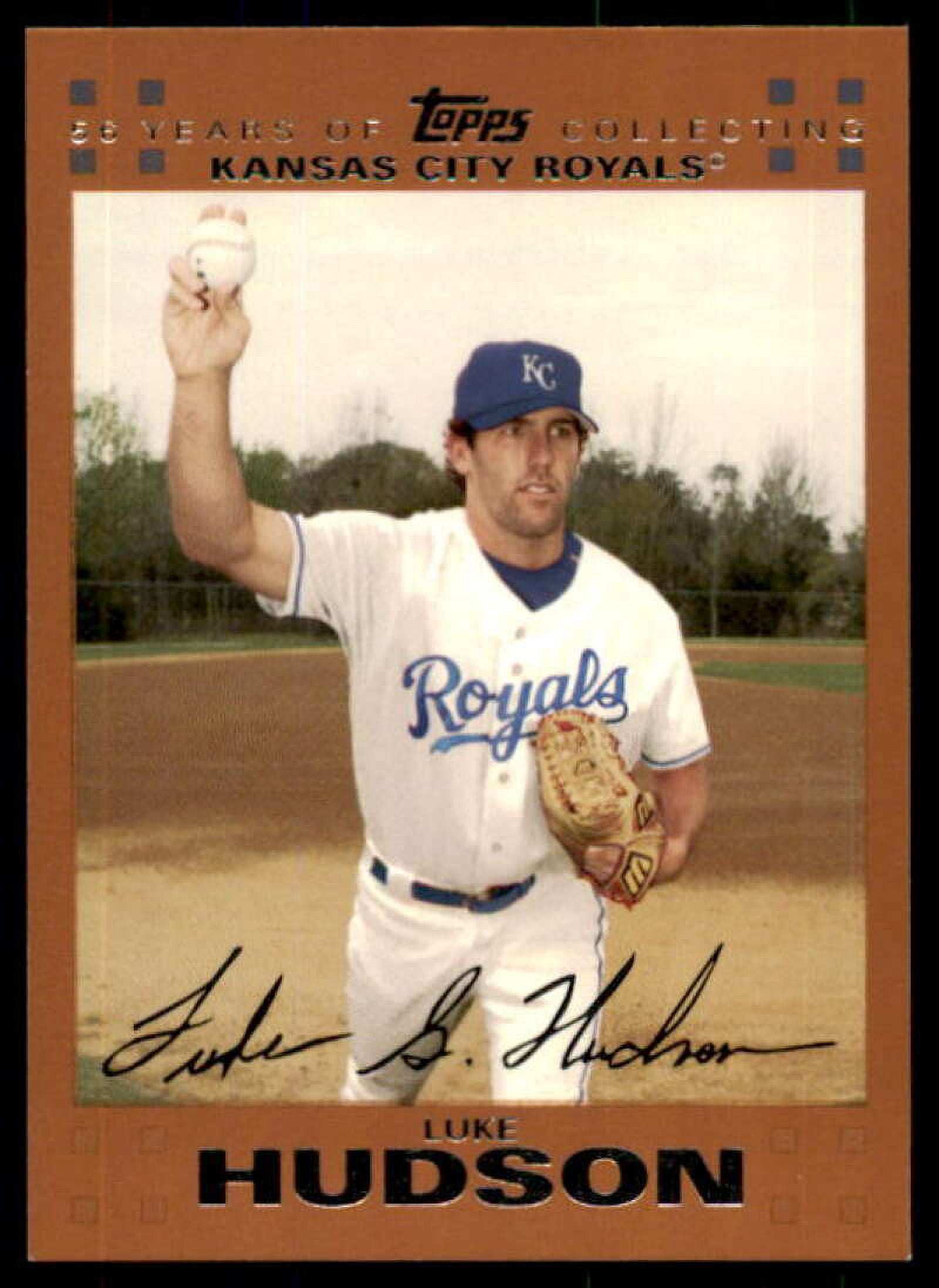 Luke Hudson Card 2007 Topps Copper #146 - Walmart.com