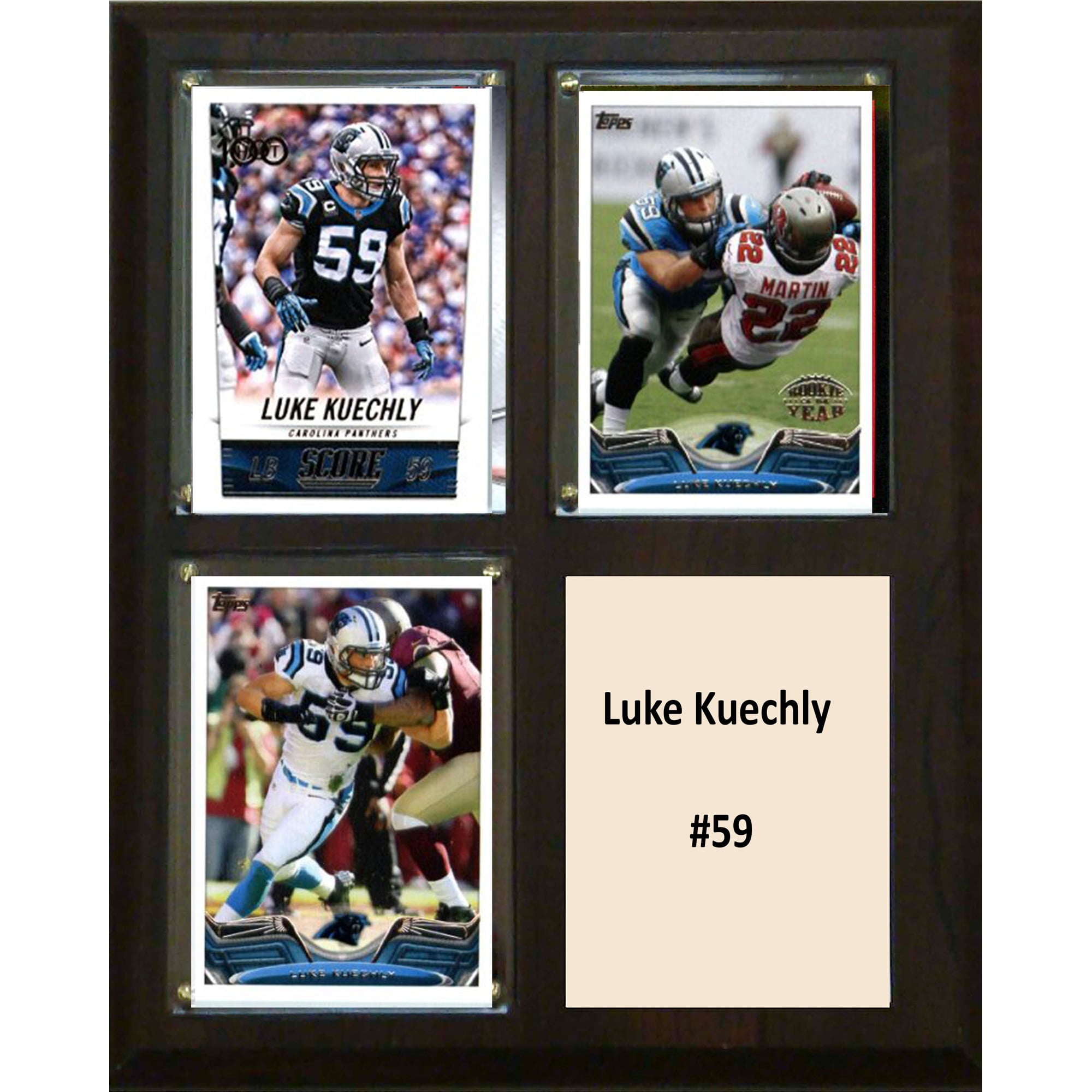 Luke Kuechly Carolina Panthers 8'' x 10'' Plaque - Walmart.com