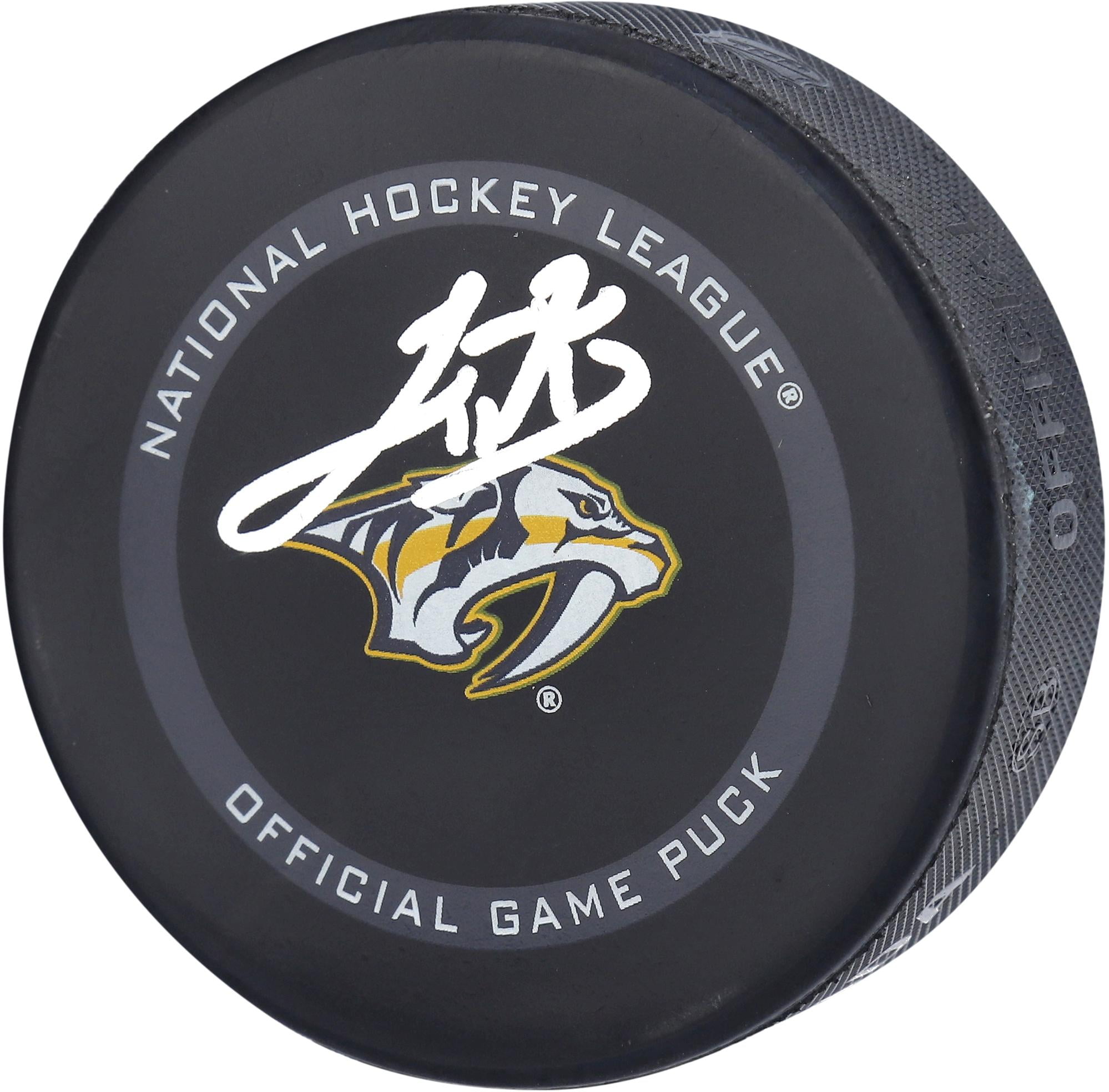 Luke Kunin Nashville Predators Autographed 2021 Model Official Game ...