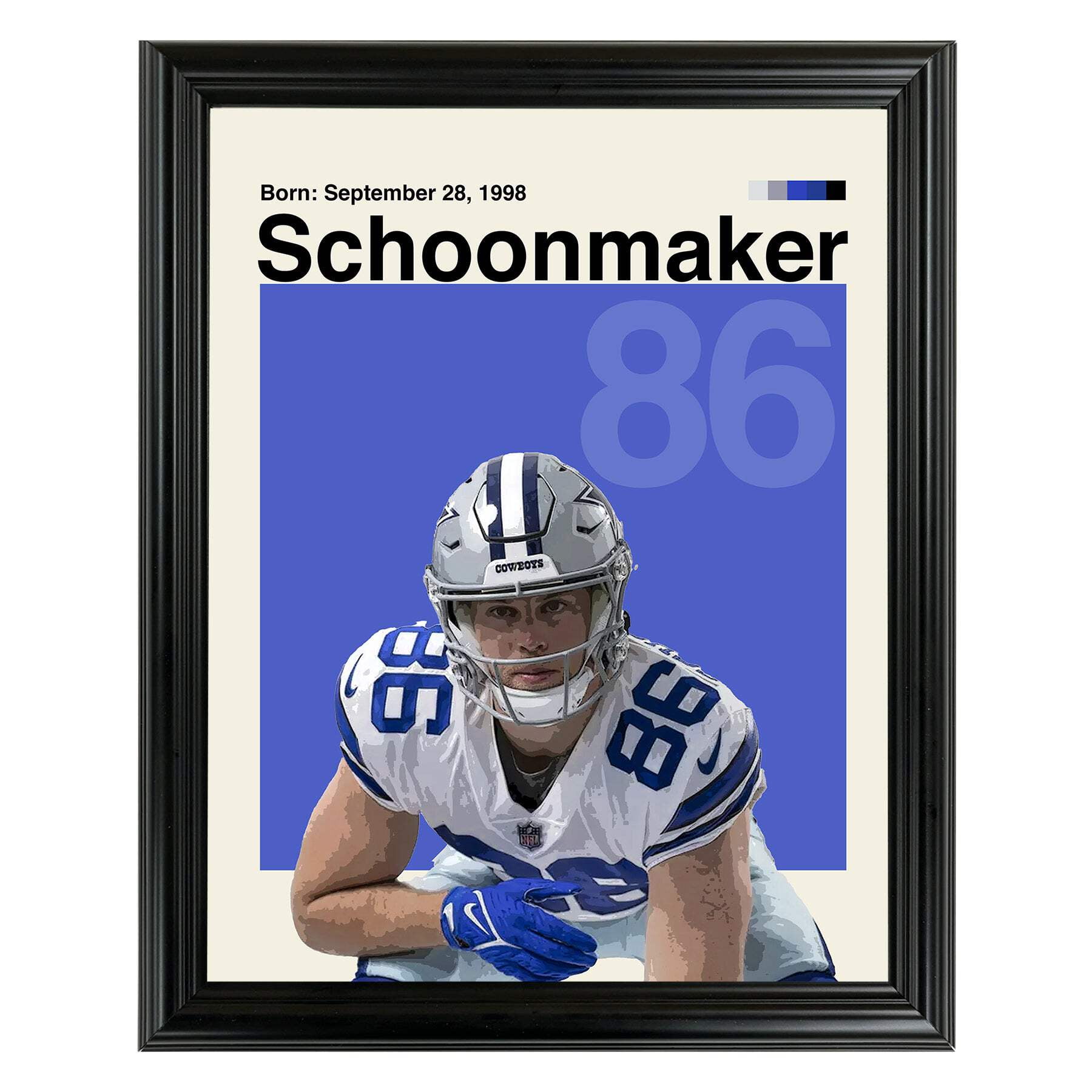 Luke Schoonmaker Framed Sports Art Photo by Thomas Maxwell - Walmart.com