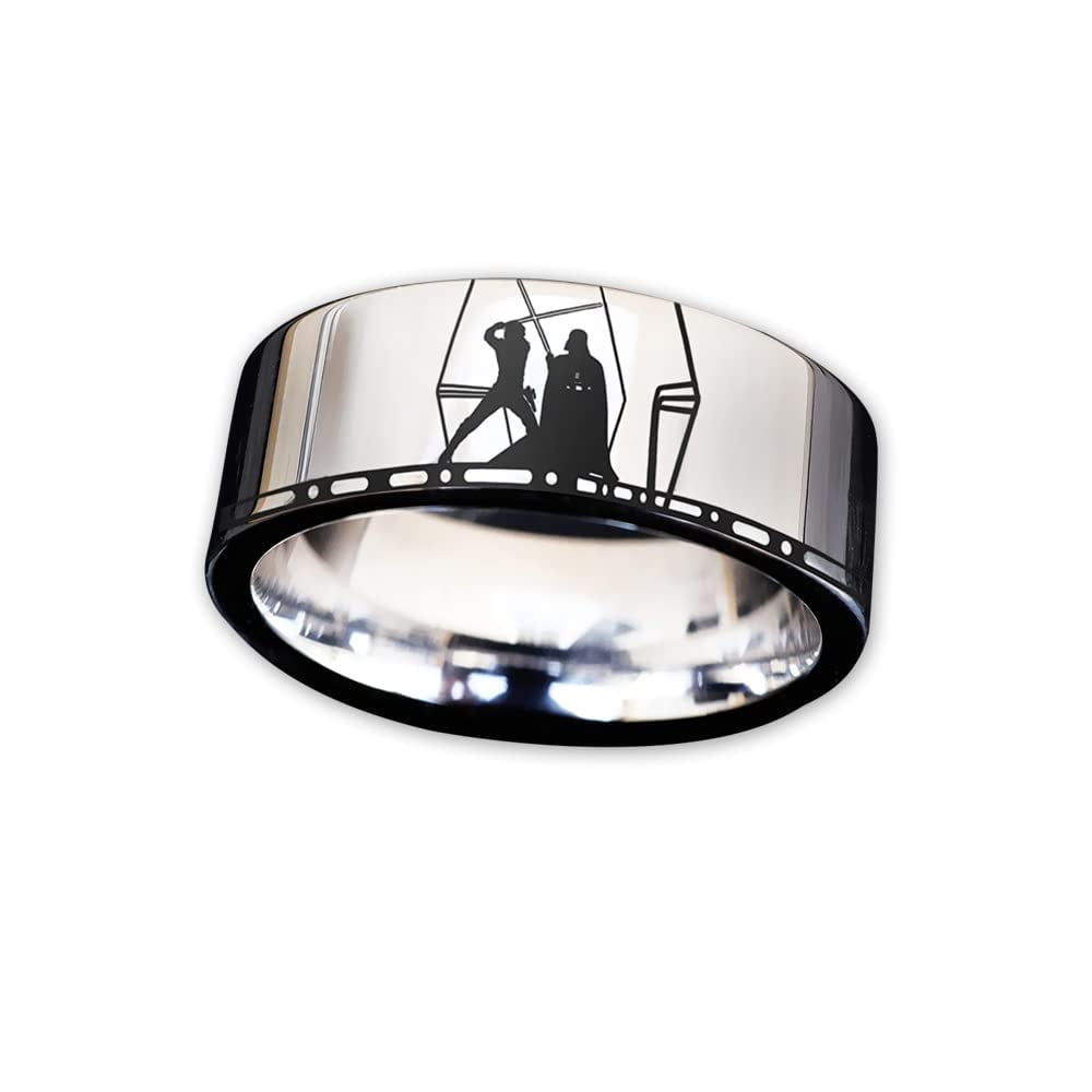 Luke Skywalker Darth Vader StarWar Rebel Alliance Wedding Ring, StarWar ...