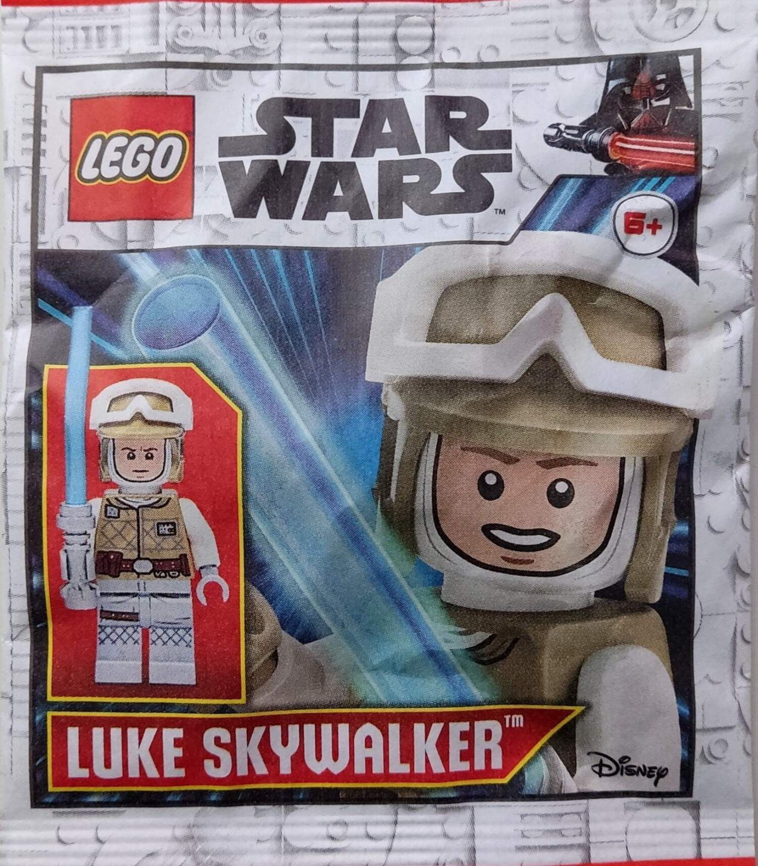 Luke Skywalker (Hoth) Minifigure - LEGO Star Wars Foil Pack (912291 ...