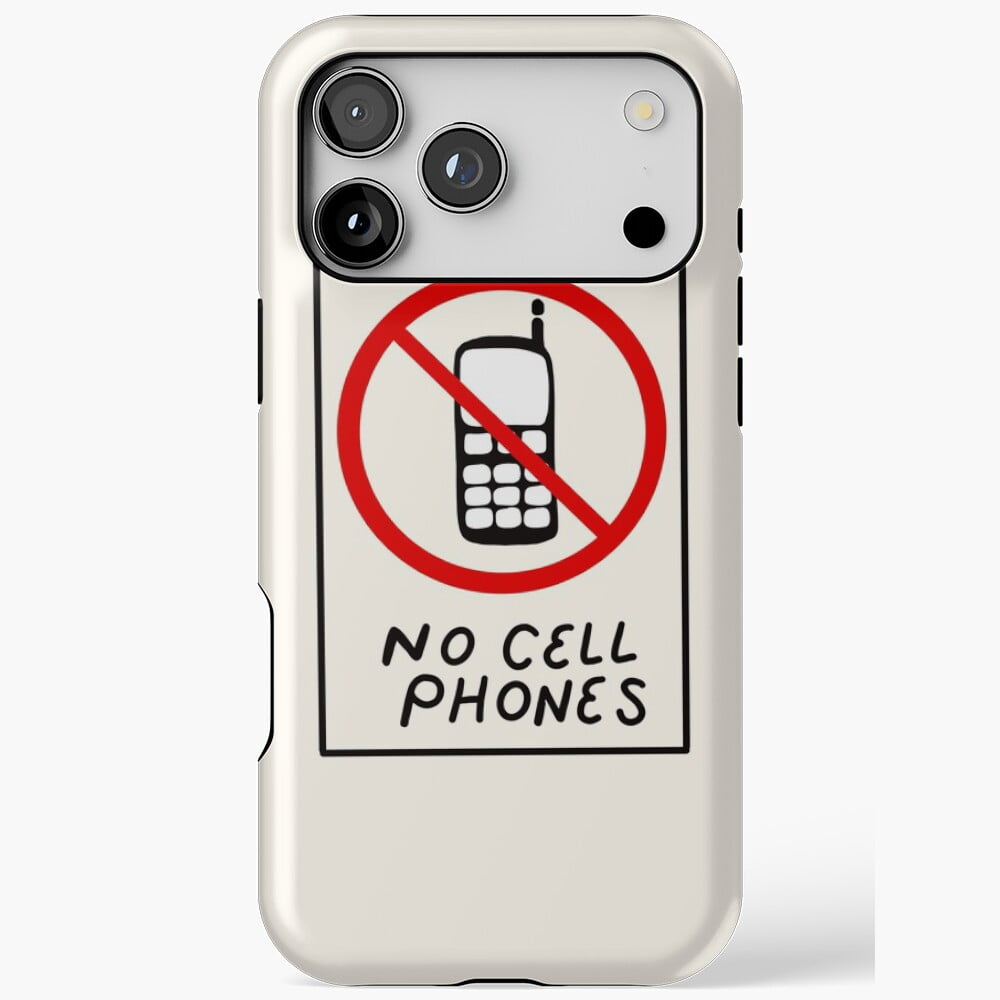 Lukes No Cell Phones Protective Case for iPhone 11 12 13 14 15 16 17 ...