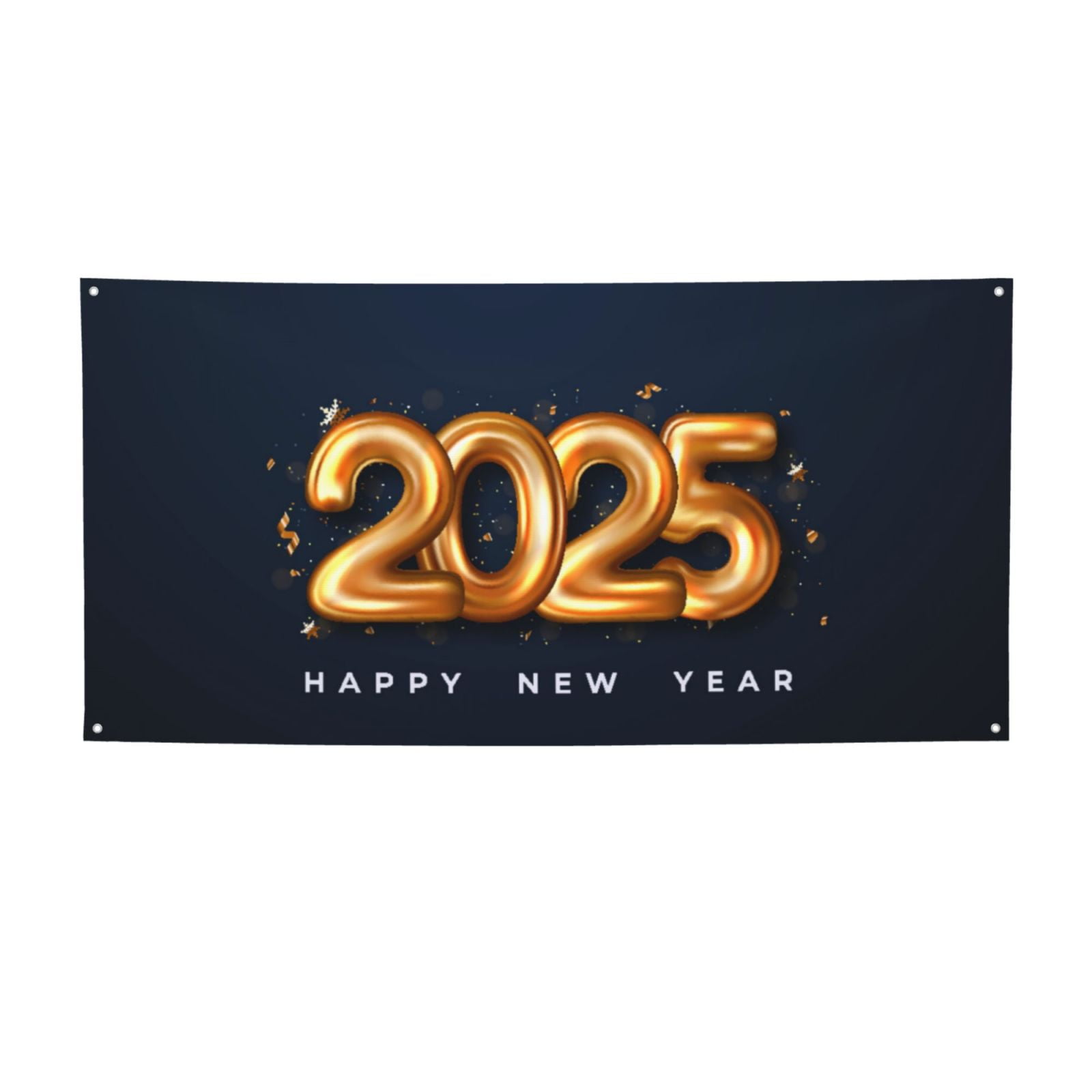 Lukts 2025 Happy New Year 6 Print Banners and Signs for Outdoor ...