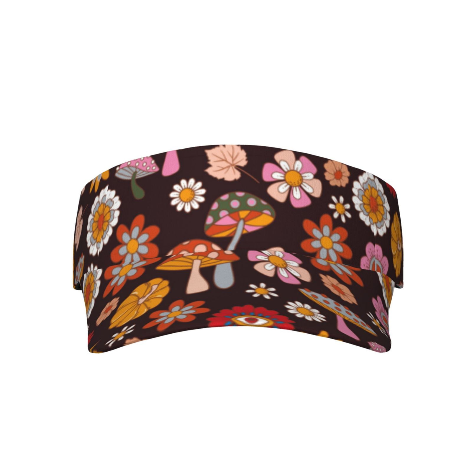 Lukts 70s Groovy Hippie Retro Sun Sports Visor Adjustable Cap For Men ...