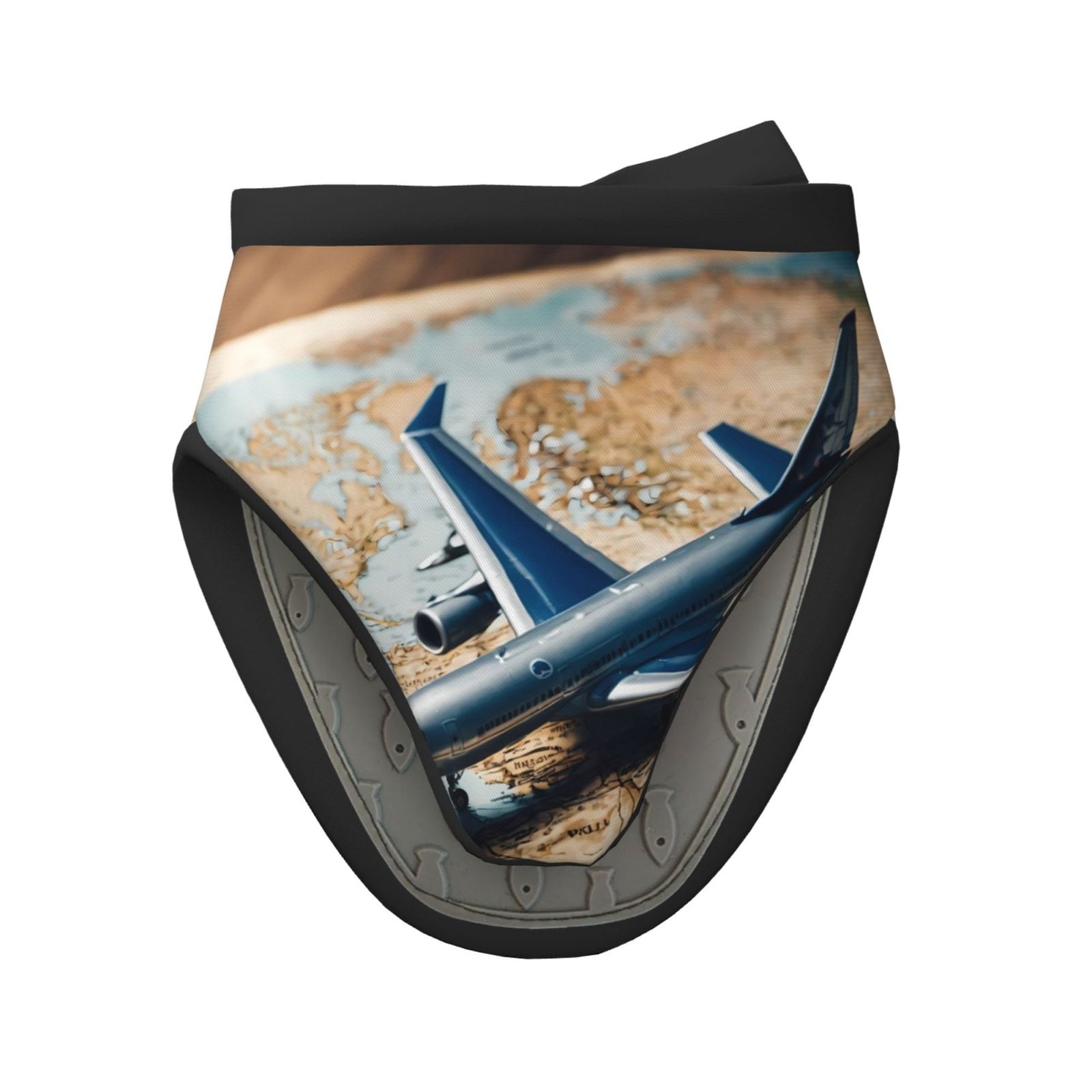 Lukts Airplane World Map Adventure for Silicone Oven Mitts Heat ...