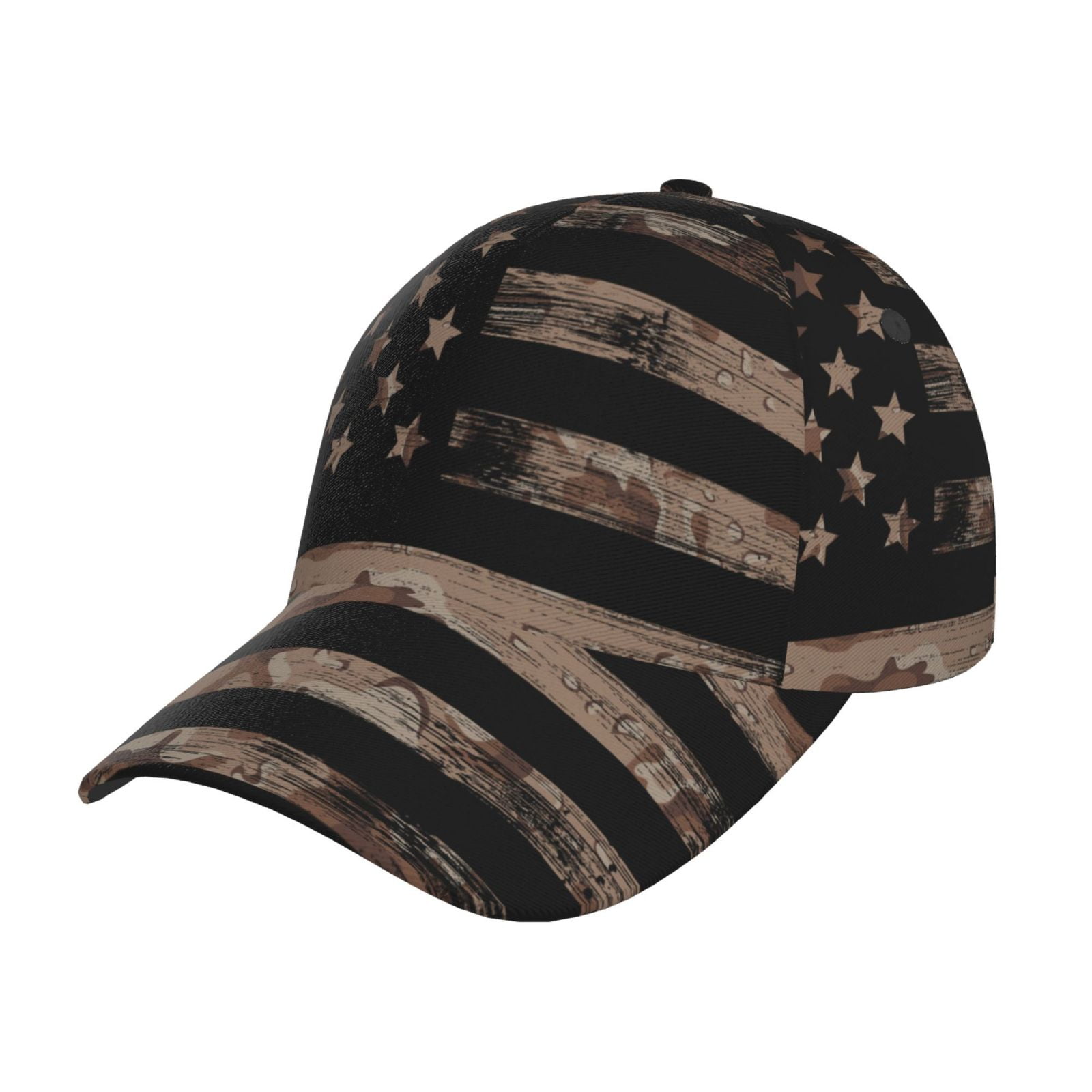 Lukts American Flag With Desert Camouflage Cap Hat For Men/Women ...