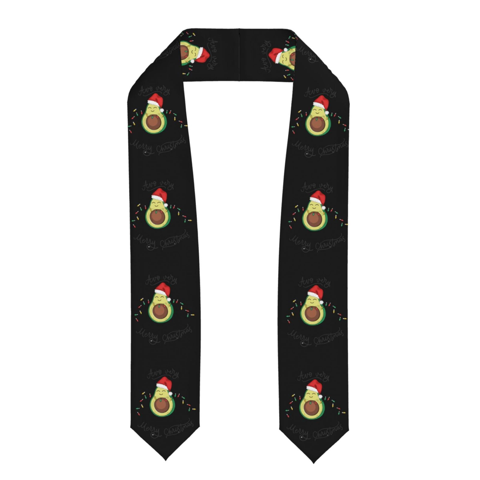 Lukts Avocado Merry Christmas for Graduation Shawl Ribbon, Unisex 36x5 ...
