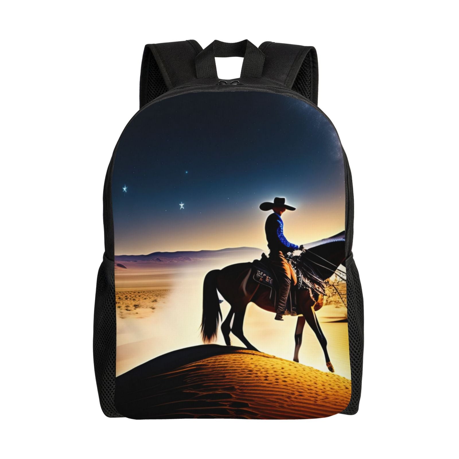 Lukts Azure Sky Western Desert Cowboy Backpack for Travel, Sports ...