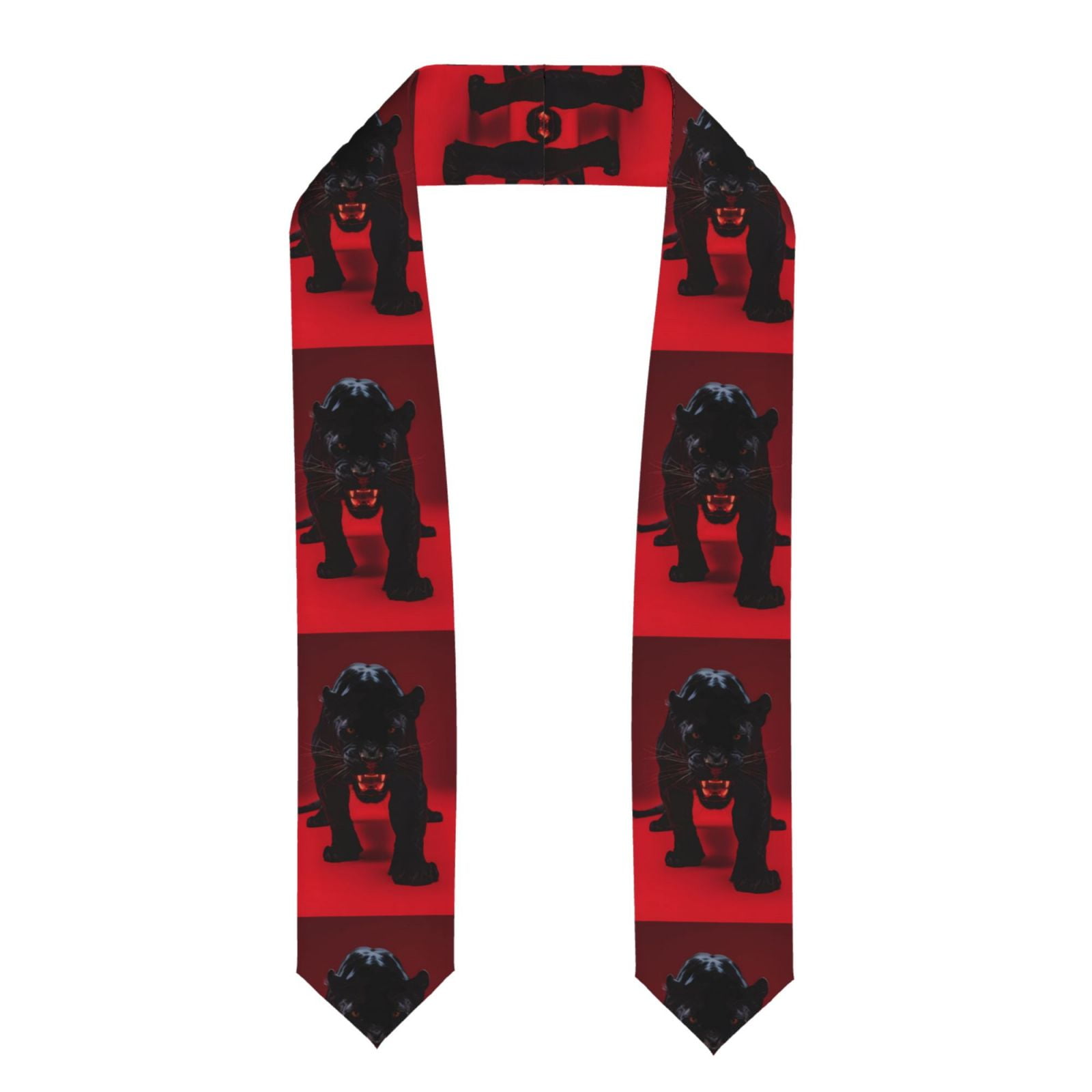 Lukts Black Panther Red Background for Graduation Shawl Ribbon, Unisex ...