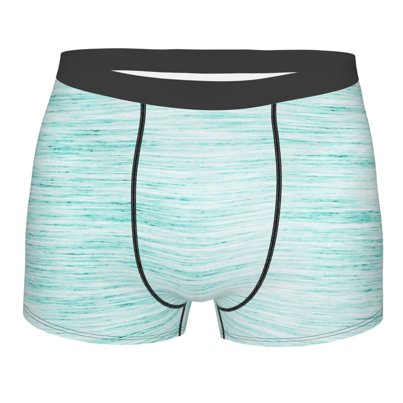 Lukts Blue Bright Men'S Underwear Covered Waistband Boxer Briefs ...