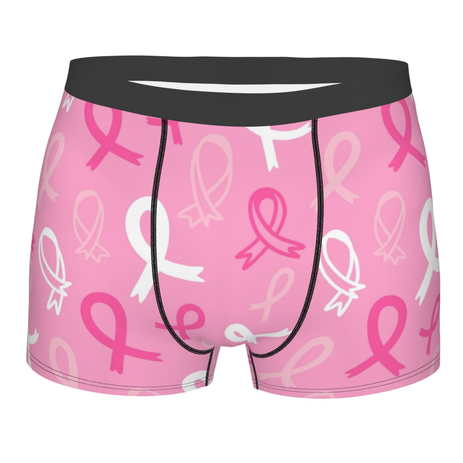 Lukts Breast Cancer Awareness Men'S Underwear Covered Waistband Boxer ...