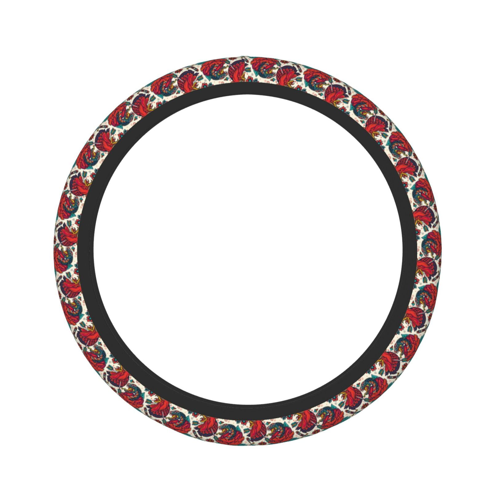 Lukts Chicken teering Wheel Cover,Stretch Elastic Universal 15 in, Fit ...