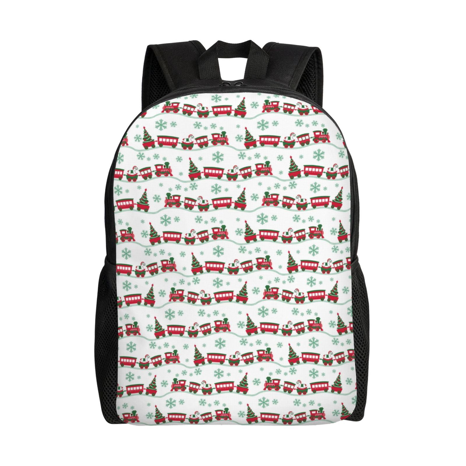 Lukts Christmas Train Backpack for Travel, Sports, Beach, Work, Casual ...