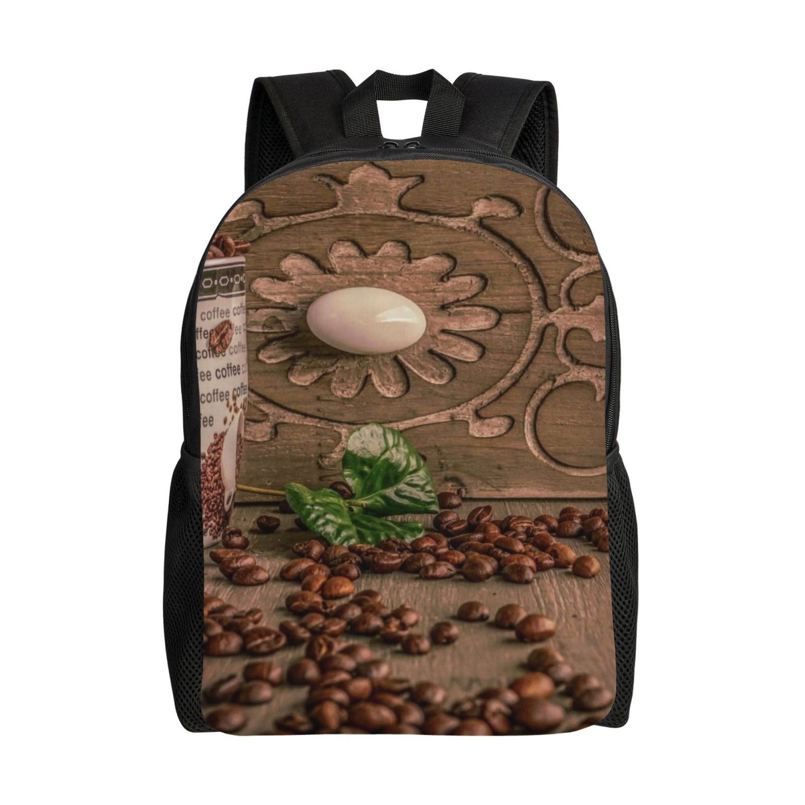 Lukts Coffee Beans Backpack for Travel, Sports, Beach, Work, Casual Daily Pack for Men Women ...