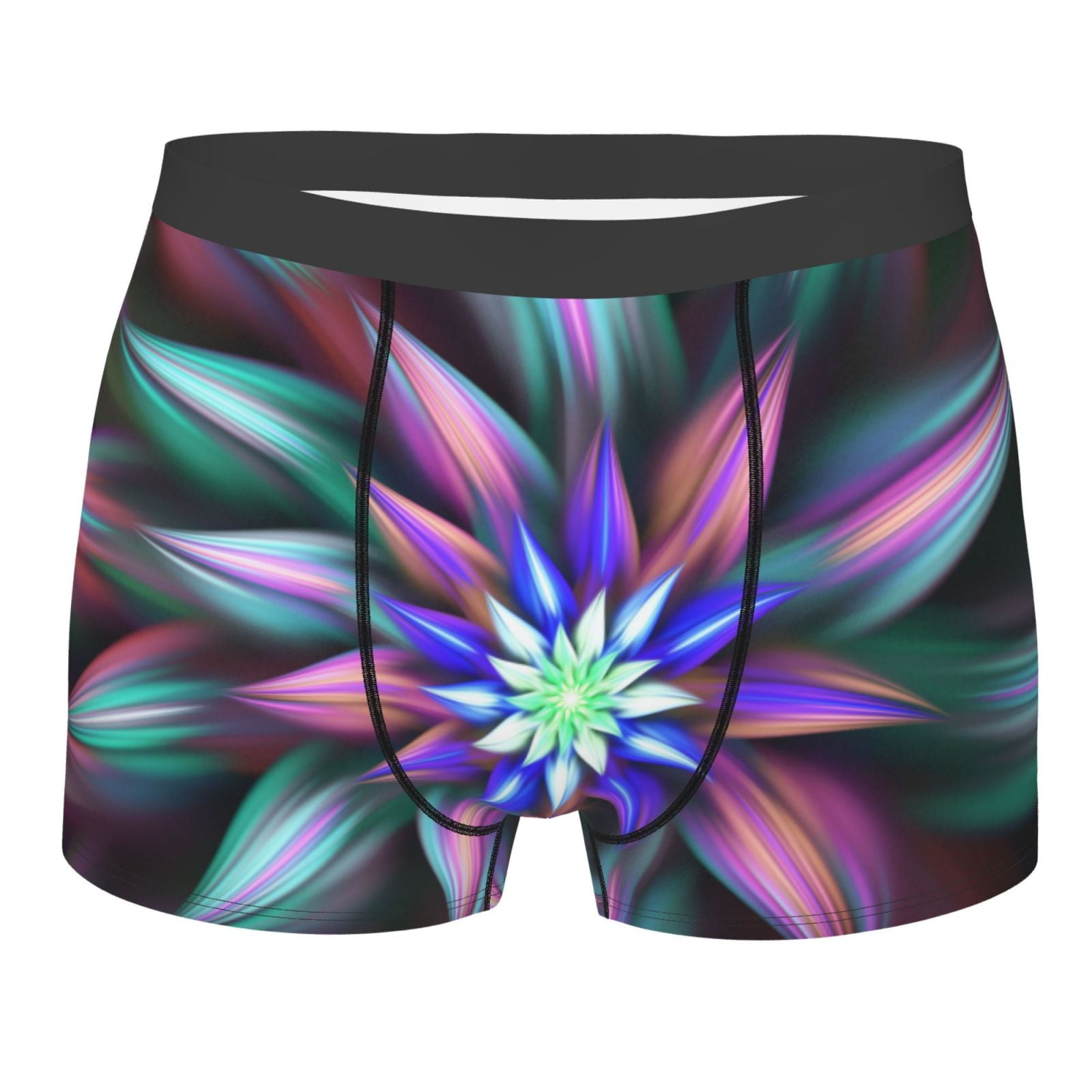 Lukts Colored Abstract Men'S Underwear Covered Waistband Boxer Briefs ...