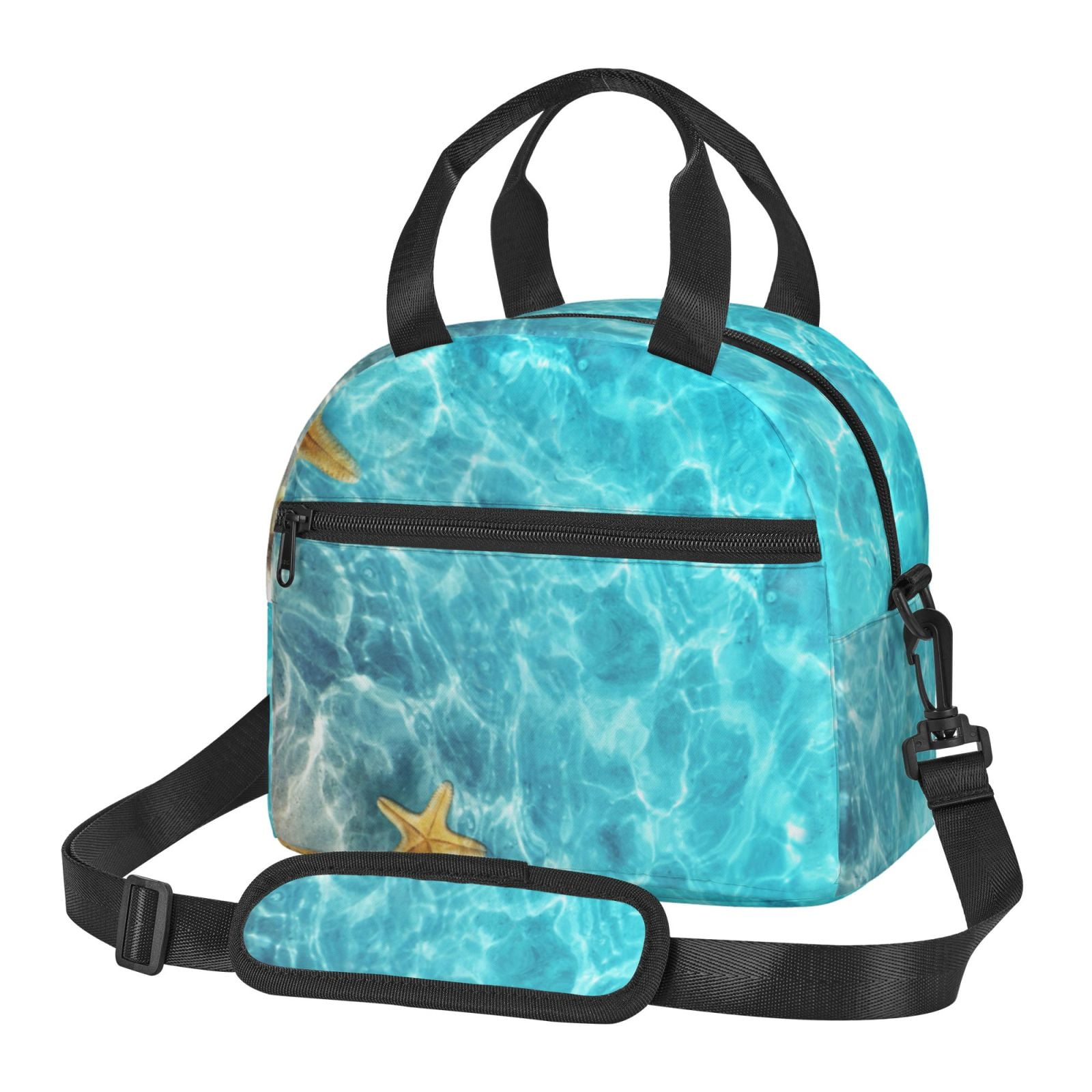 Lukts Coral And Seashell On The Beach for Insulated Lunch Box, Lunch ...