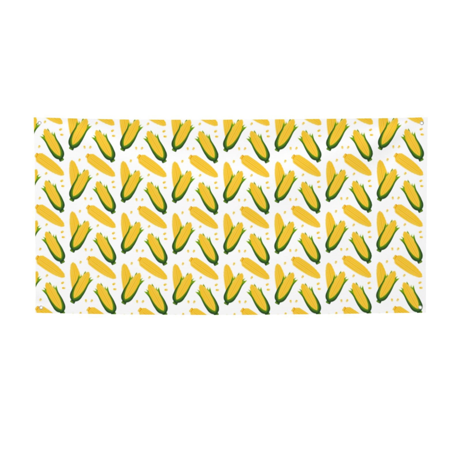 Lukts Corn On The Cob Print Banners and Signs for Outdoor,Celebration ...