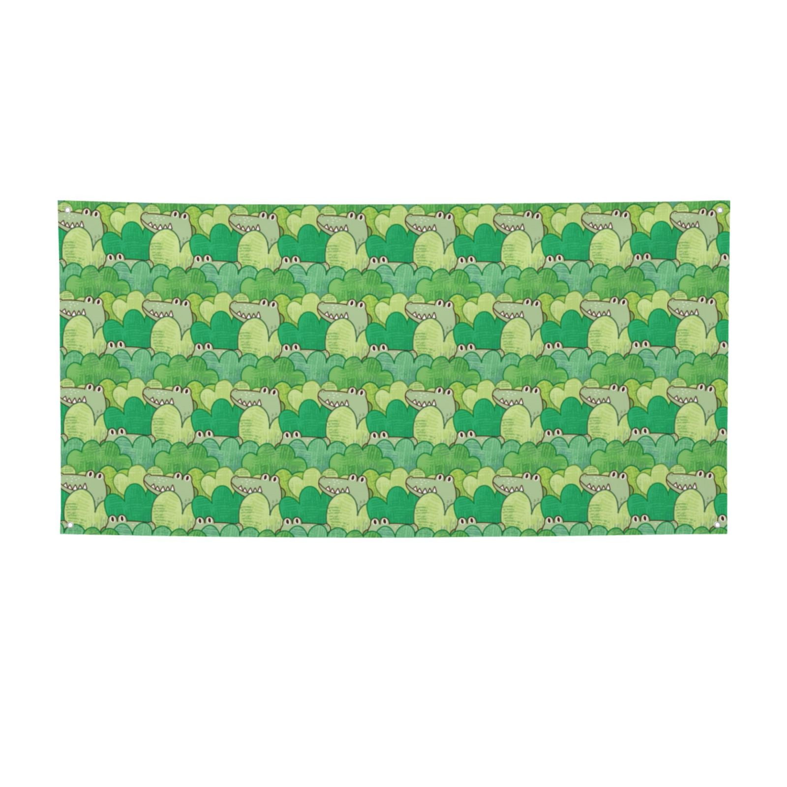 Lukts Crocodile And Bush Print Banners and Signs for Outdoor ...