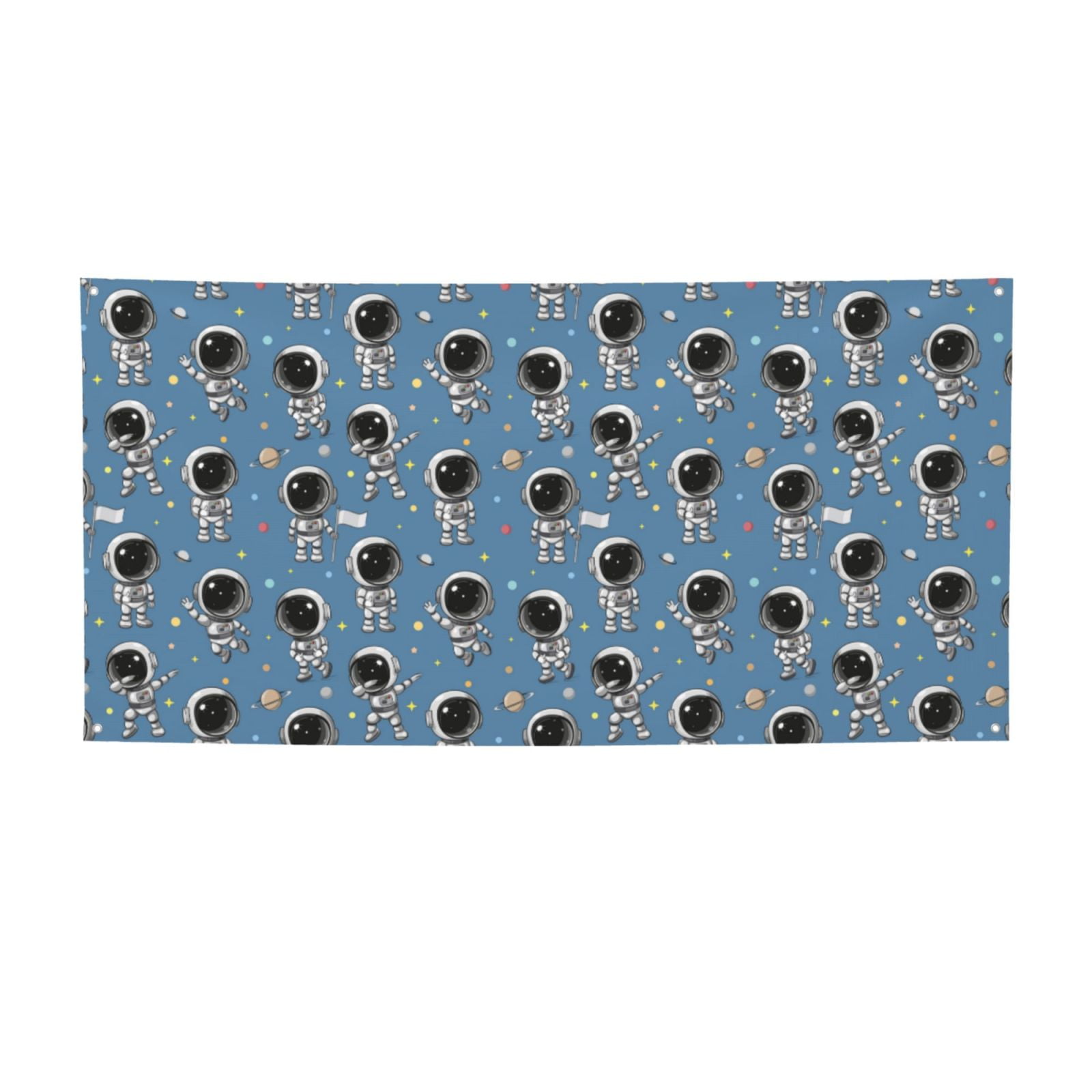 Lukts Cute Cartoon Astronaut Print Banners and Signs for Outdoor ...