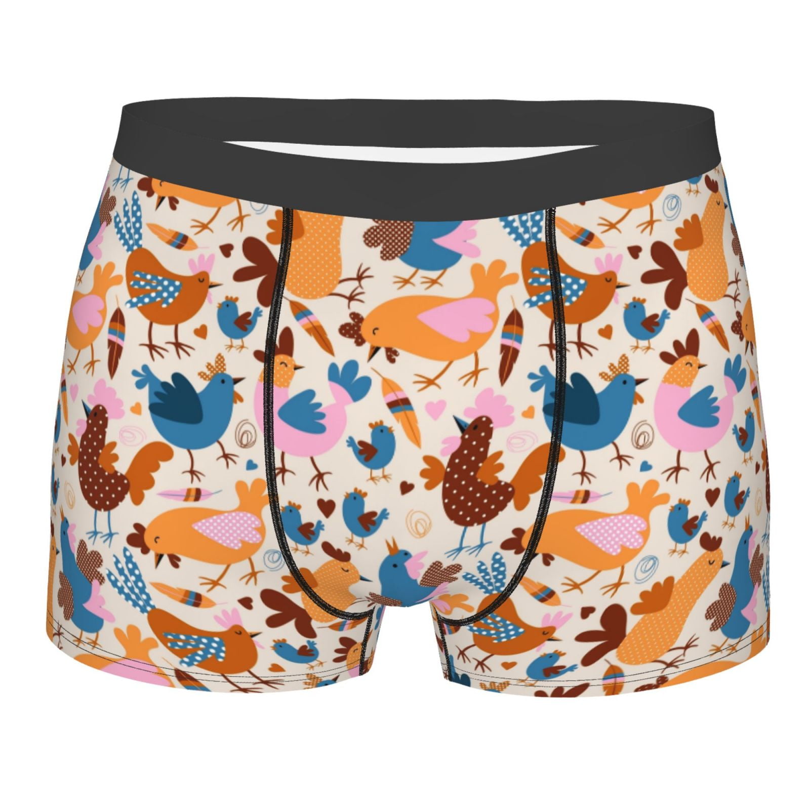 Lukts Cute Chickens Men'S Underwear Covered Waistband Boxer Briefs - Walmart.com