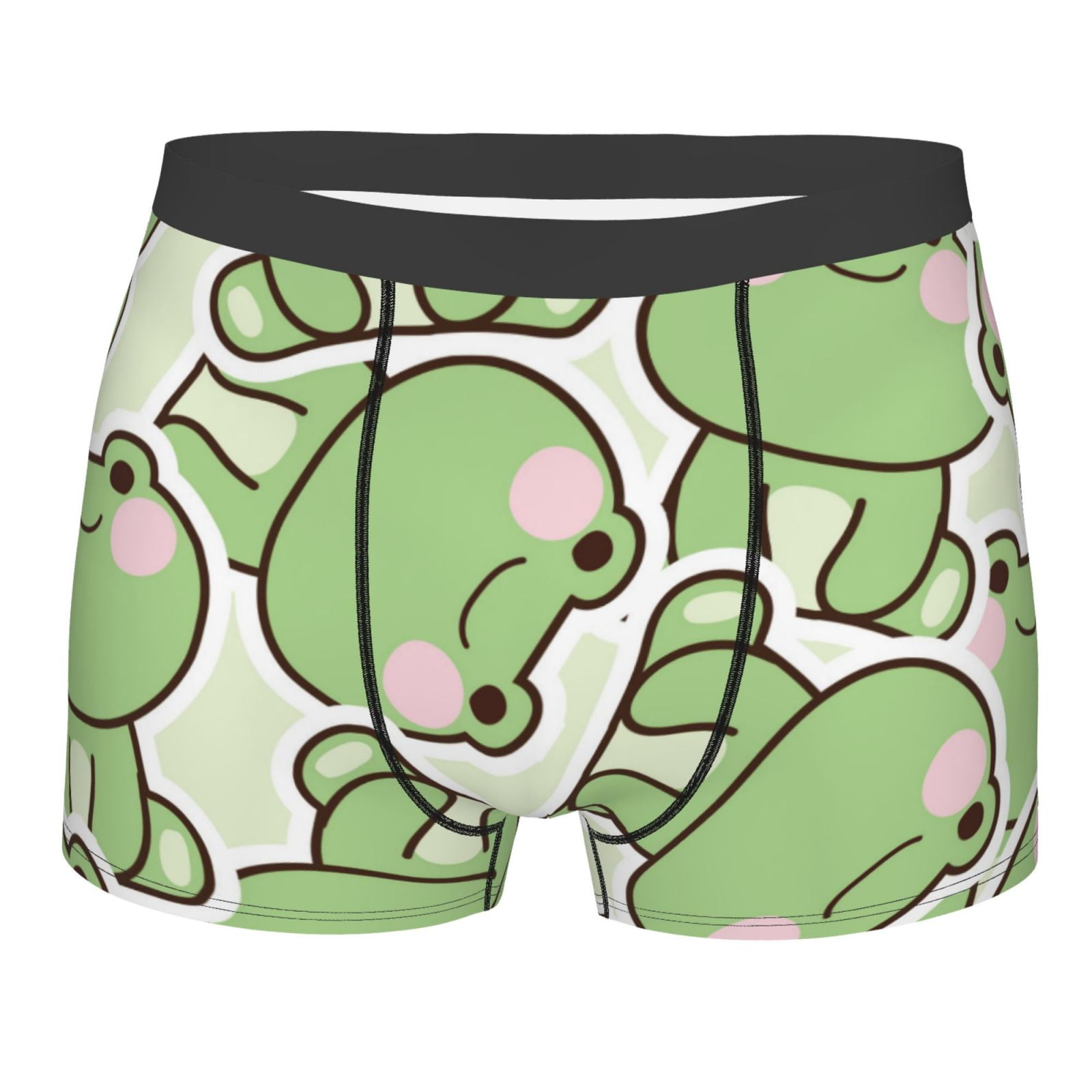 Lukts Cute Frog Men'S Underwear Covered Waistband Boxer Briefs ...