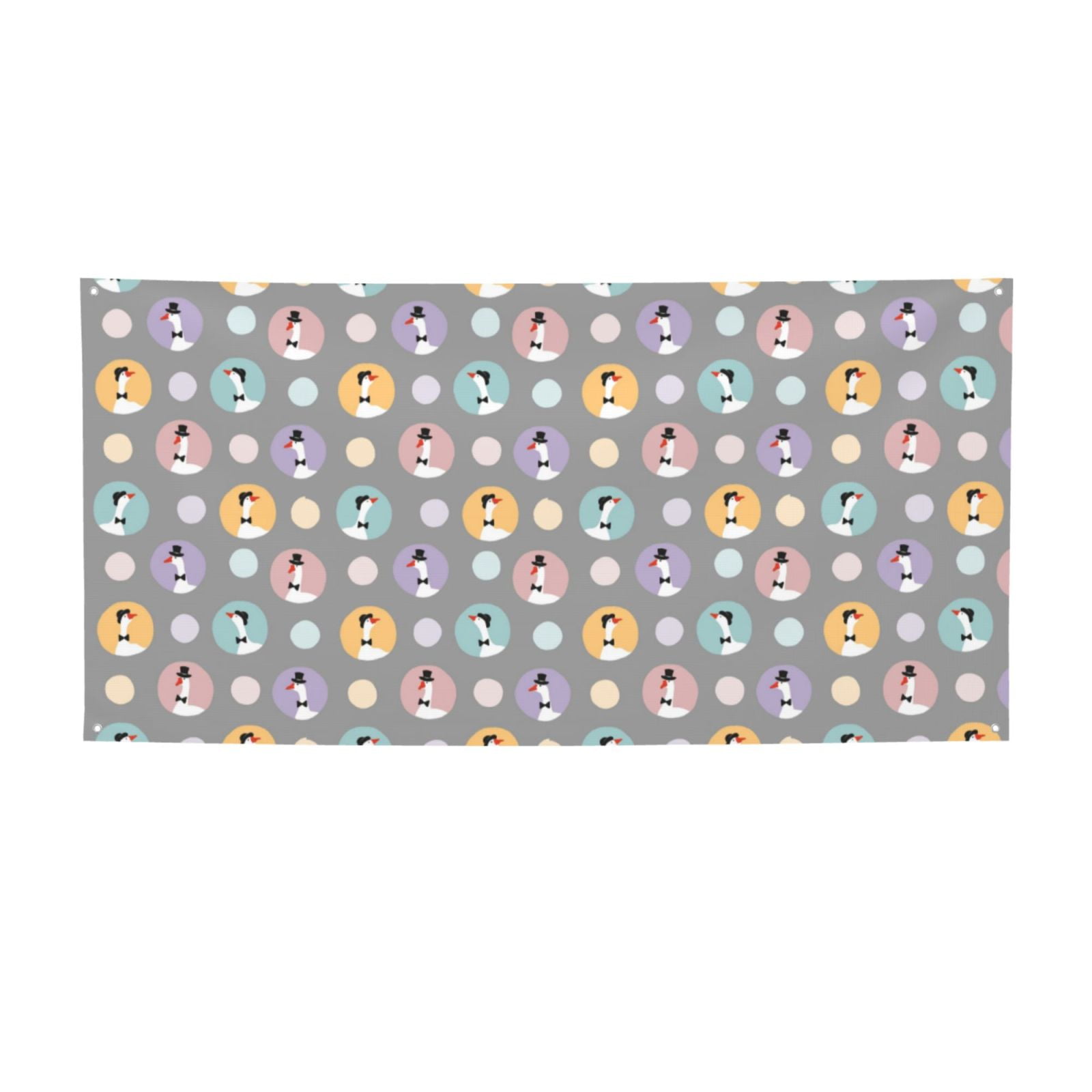 Lukts Cute Geese Print Banners and Signs for Outdoor,Celebration ...