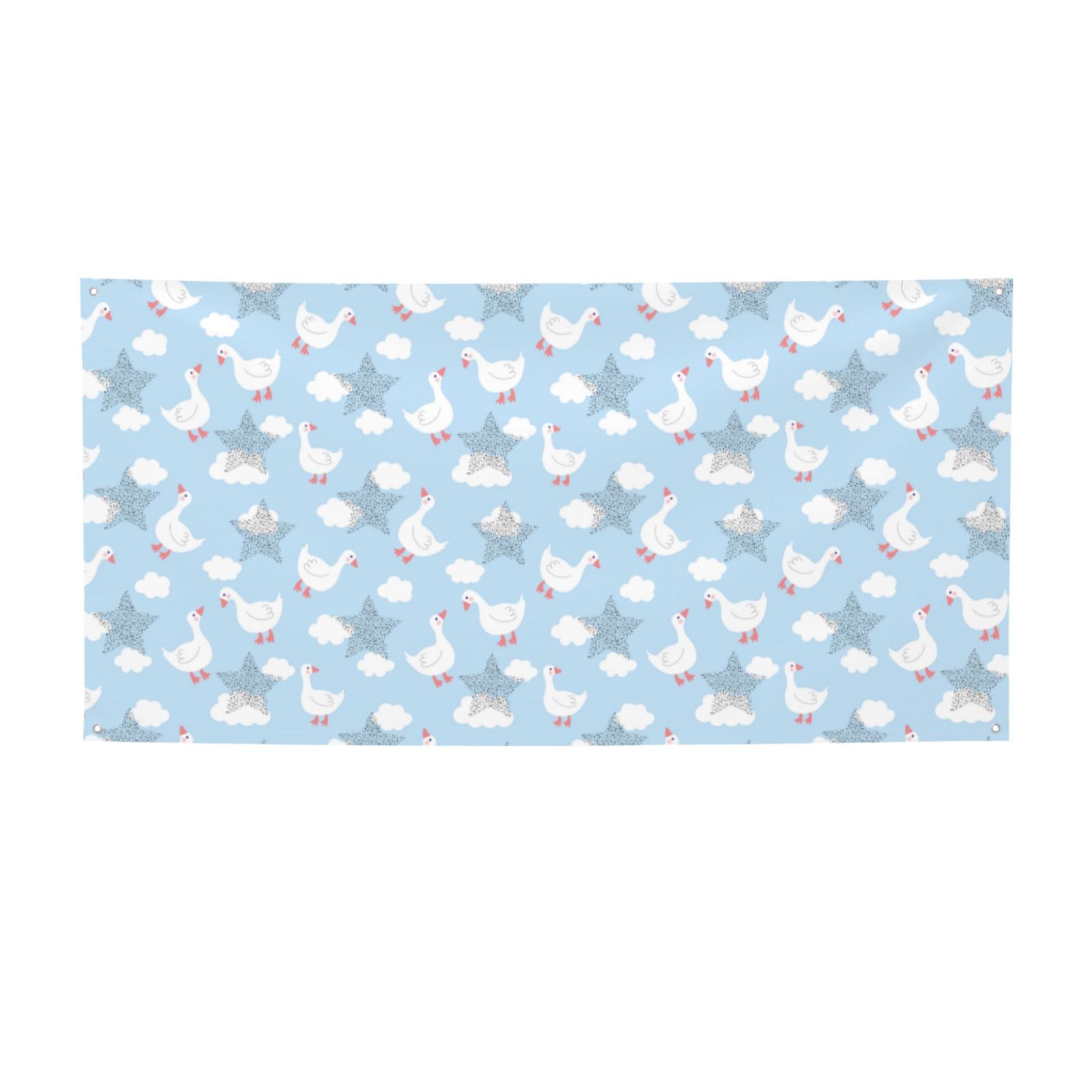 Lukts Cute Goose On A Blue Sky Print Banners and Signs for Outdoor ...