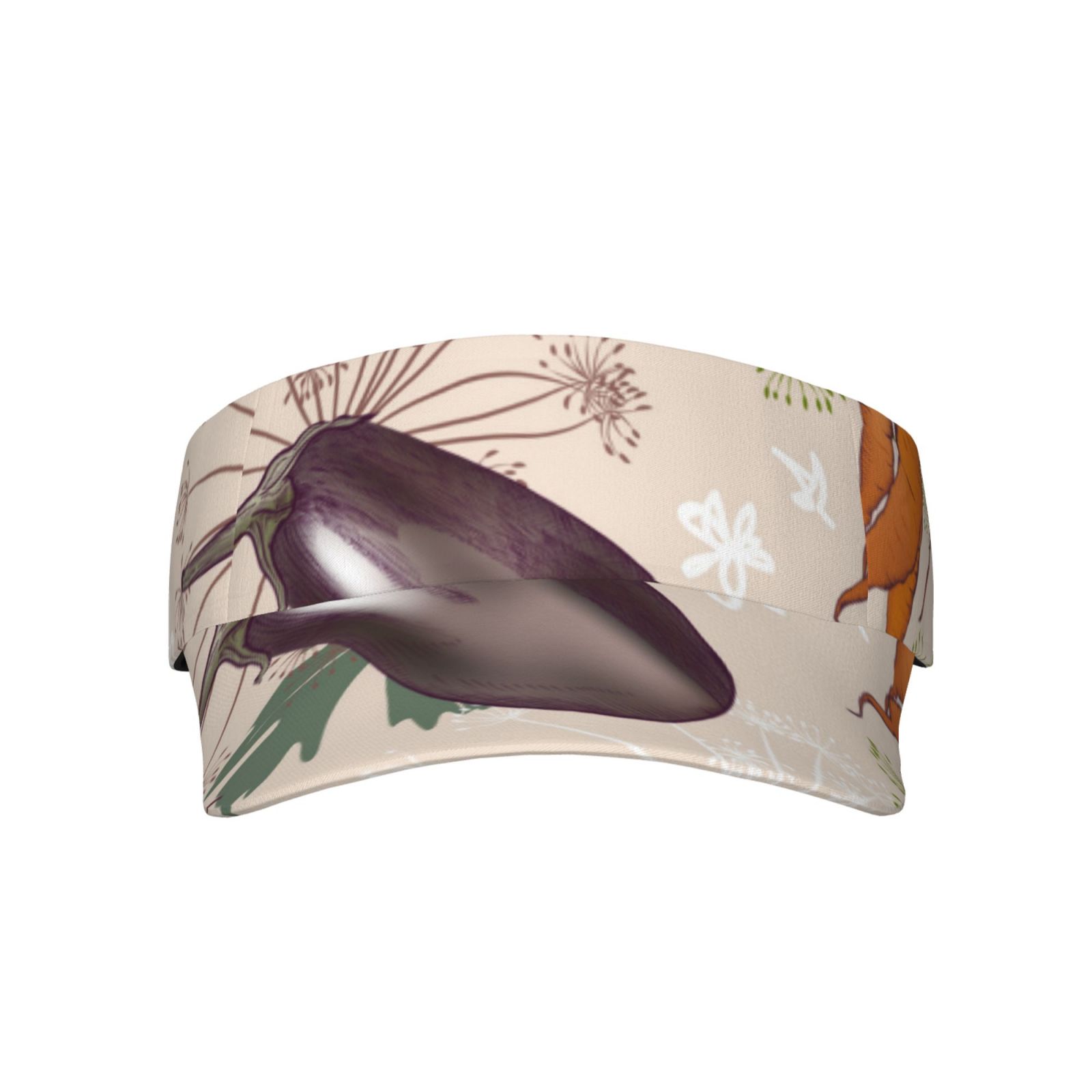 Lukts Cute Vegetables Sun Sports Visor Adjustable Cap For Men Women ...