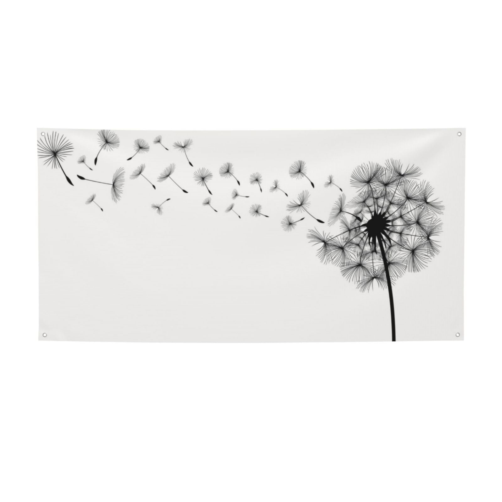 Lukts Dandelion Blowing In The Wind Print Banners and Signs for Outdoor ...