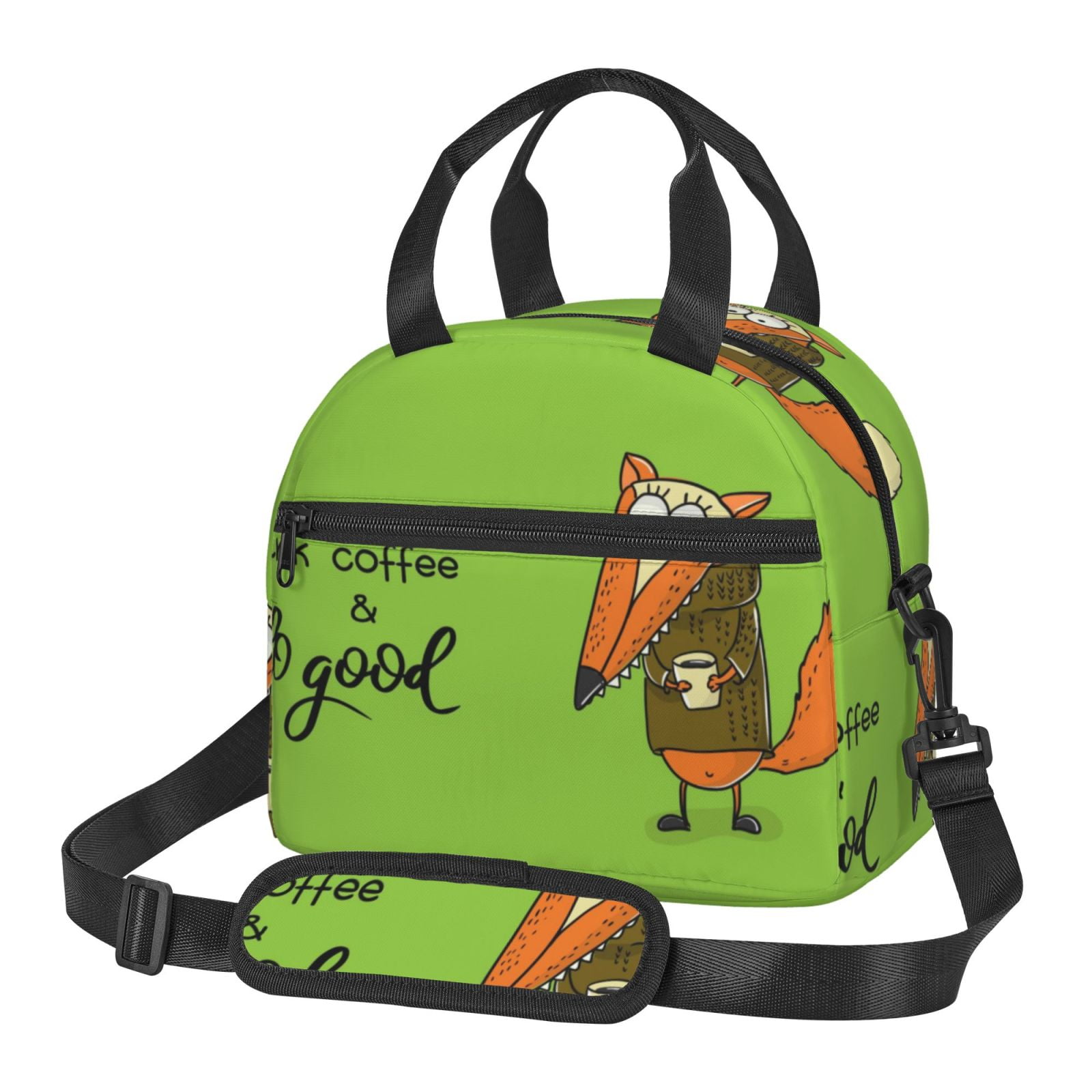 Lukts Drink Coffee And Do Good for Insulated Lunch Box, Lunch Bag Lunch ...