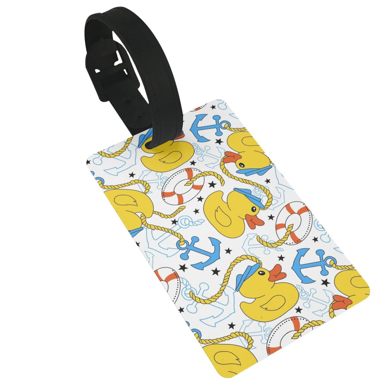 Lukts Ducks and Anchors for Luggage Tag Hang Tag, PVC Travel Bag ID Tag ...