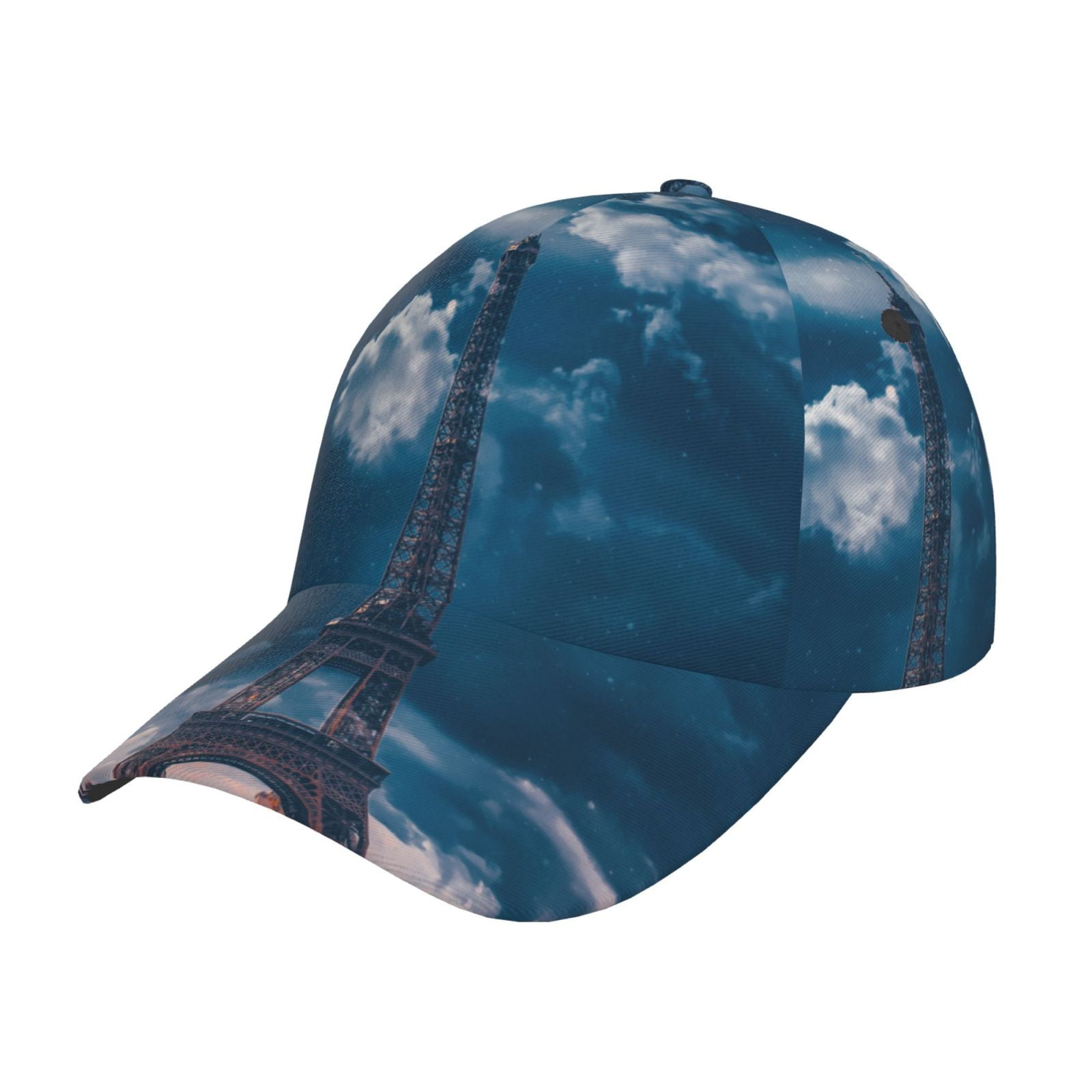 Lukts Eiffel Tower At Night Cap Hat For Men/Women,Unstructured/Cotton ...