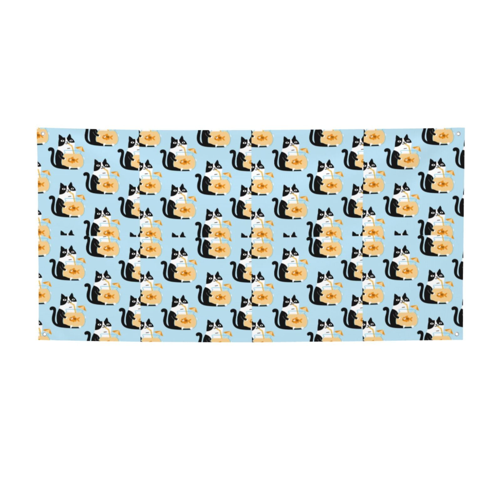 Lukts FUNNY CAT IS DRINKING WATER Print Banners and Signs for Outdoor ...